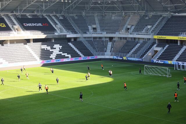 LASK: "Wollen die Raiffeisen Arena mit einem Sieg einweihen" - Linz