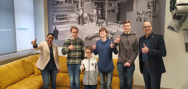 HTL Waidhofen/Ybbs: Bolyai-Mathematik-Wettbewerb – das Siegerteam kommt ...