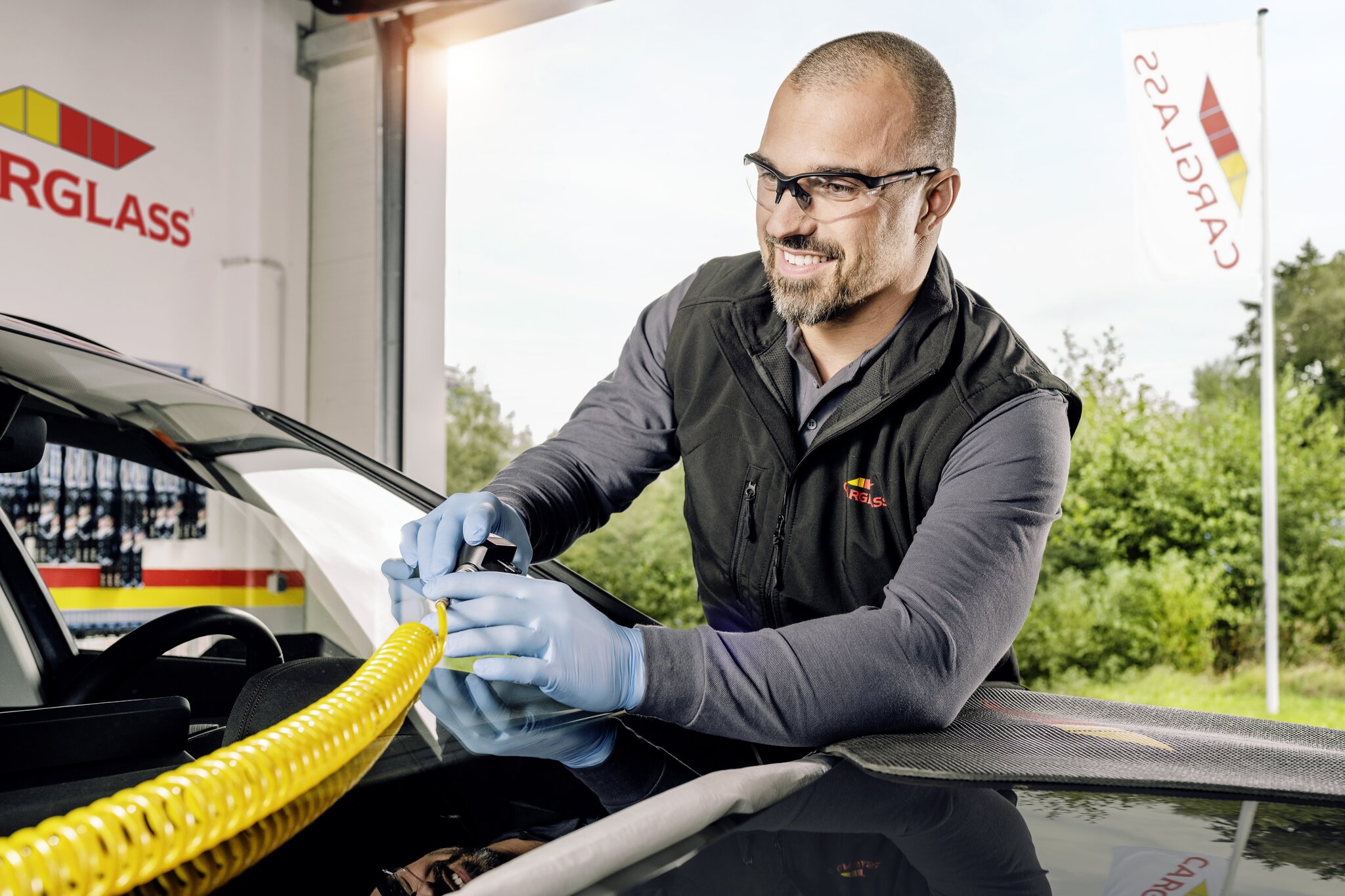 FMZ Innerbergstraße: Modernster Carglass-Standort in Schwechat eröffnet - Schwechat