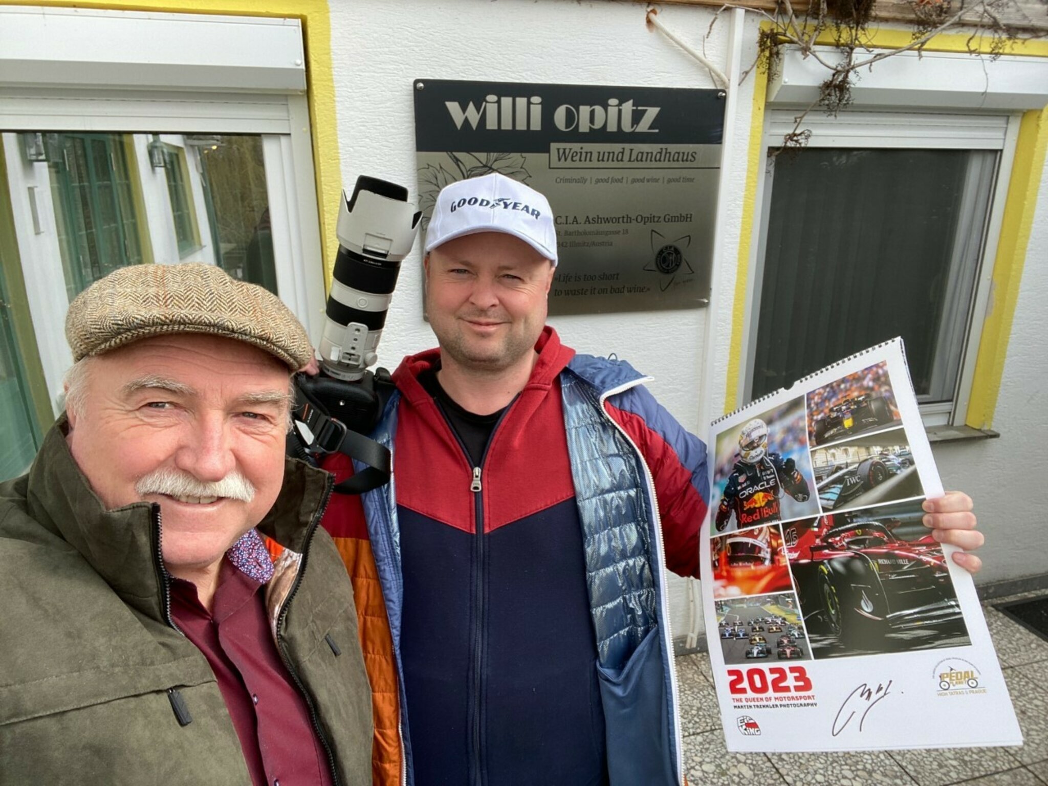 Von Illmitz auf die Rennstrecke: Willi Opitz verlost Formel 1-Kalender ...