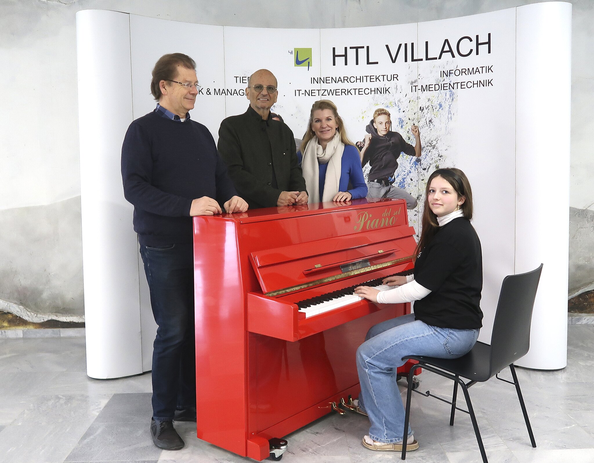 "Mehr asl Technik": Ein Piano für die HTL Villach - Villach