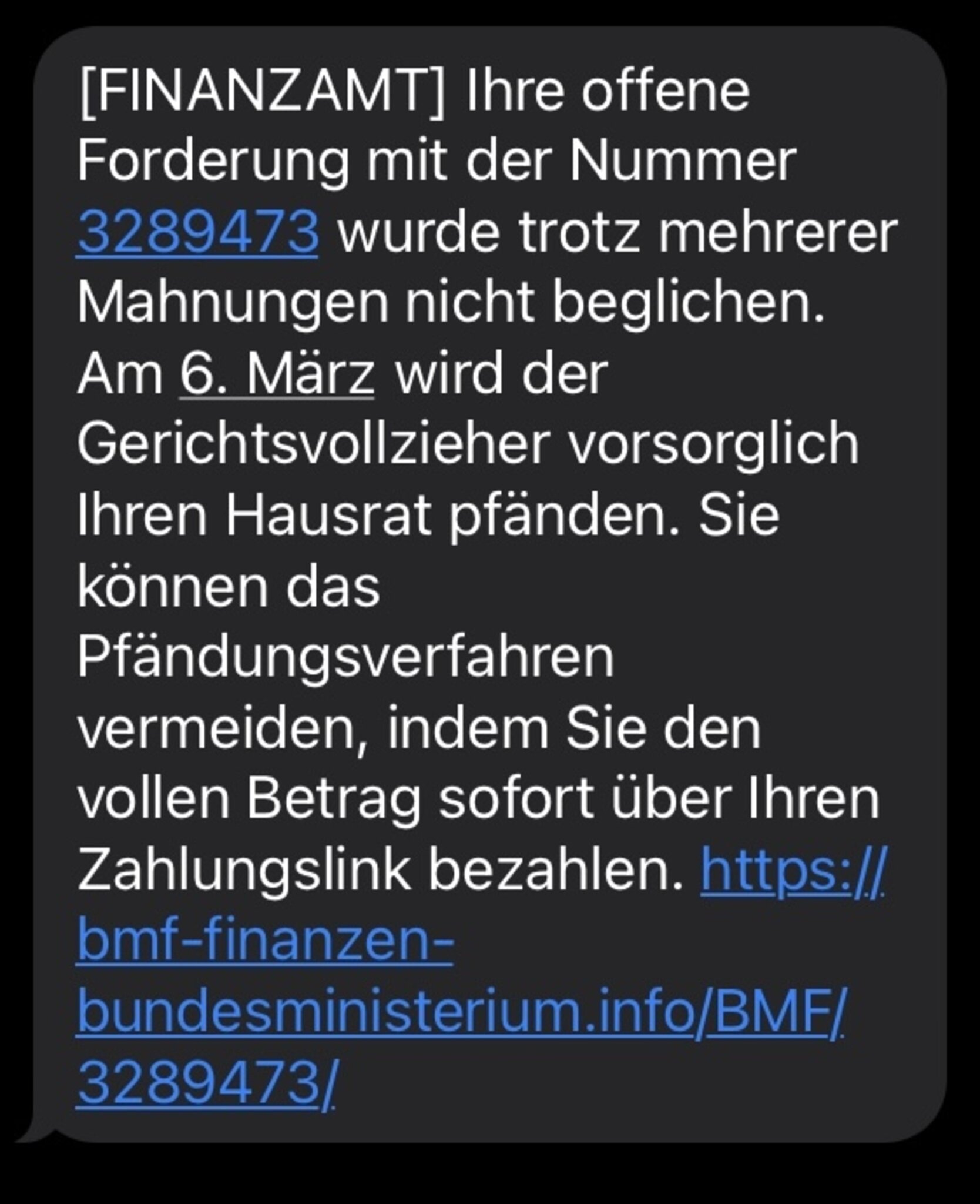 Polizei warnt: Neuer Betrugsmodus mit gefälschten Finanzamt-SMS - Baden