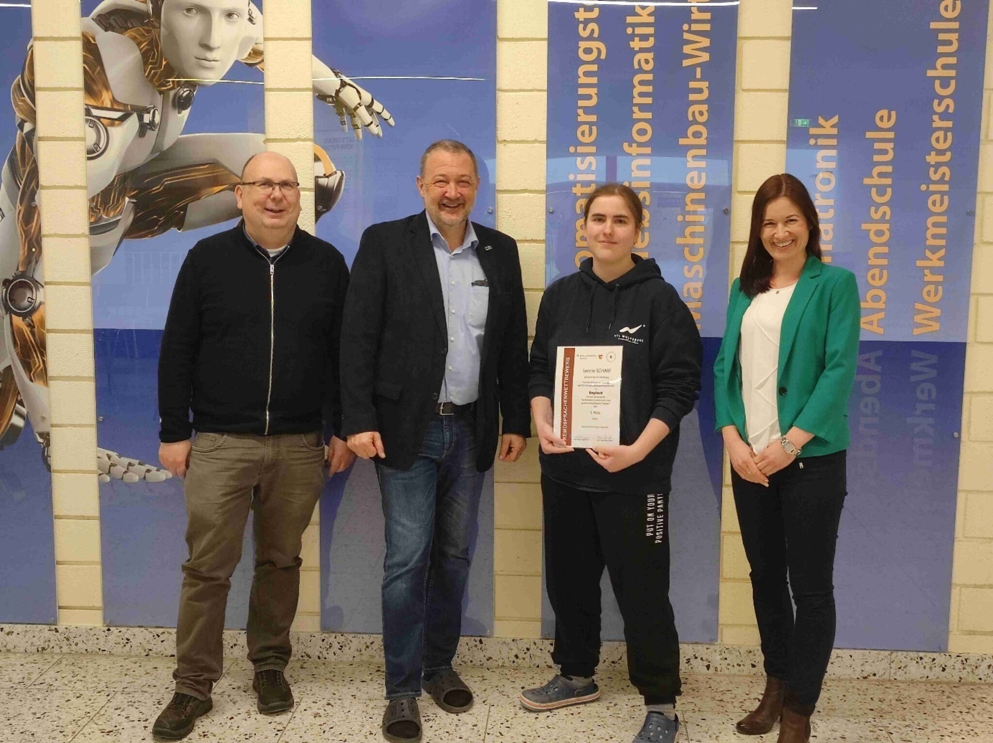 Erster Platz beim BHS-Fremdsprachenwettbewerb - Kärnten