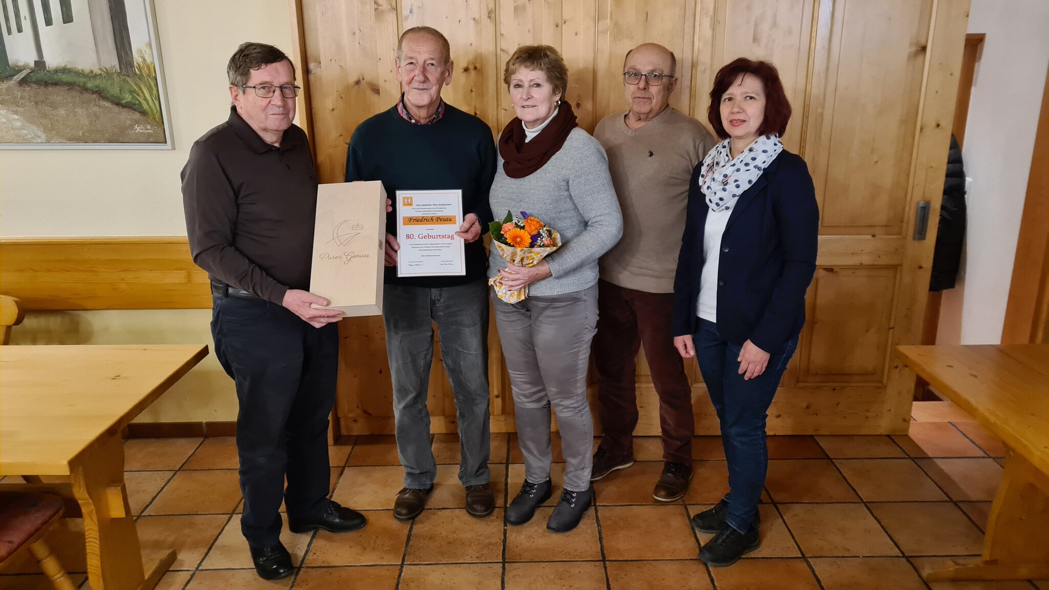 Personalia: Friedrich Pesau feiert 80. Geburtstag - Mistelbach
