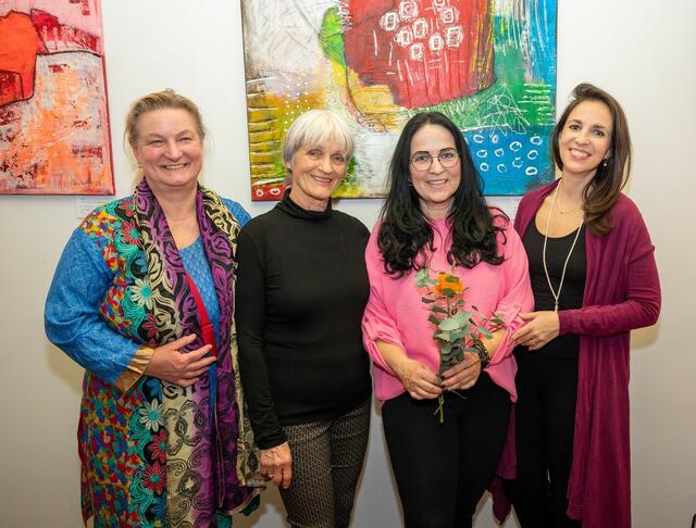 WIEN/WIEDEN: VERNISSAGE-ELISABETH AROCKER, MICHELLE SWOBODA - Wien