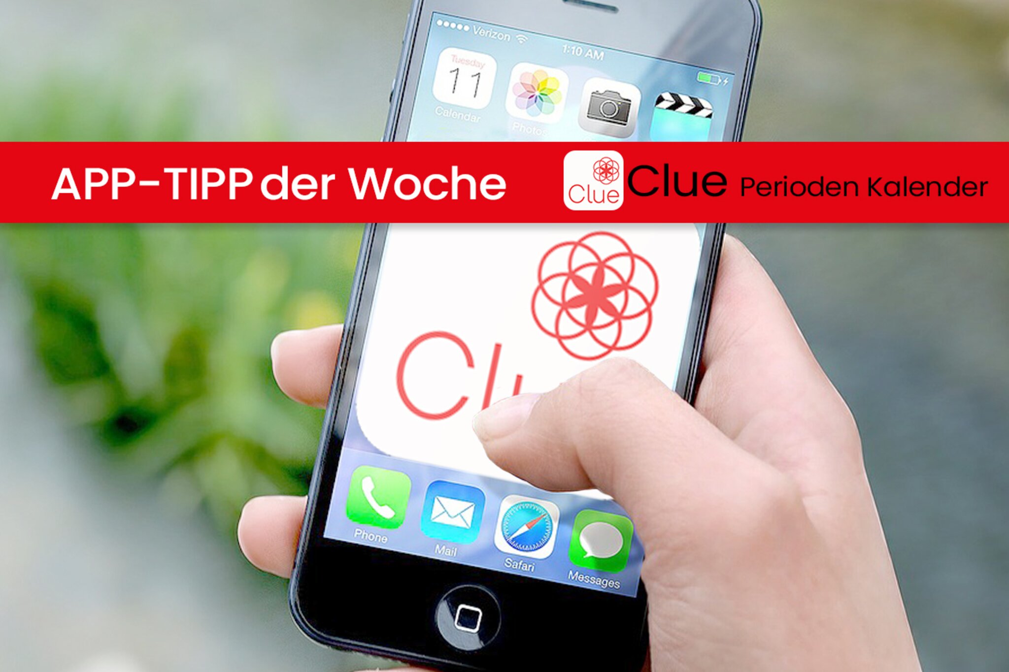 App-Tipp: Clue Perioden Kalender – von Frauen für Frauen - Tirol