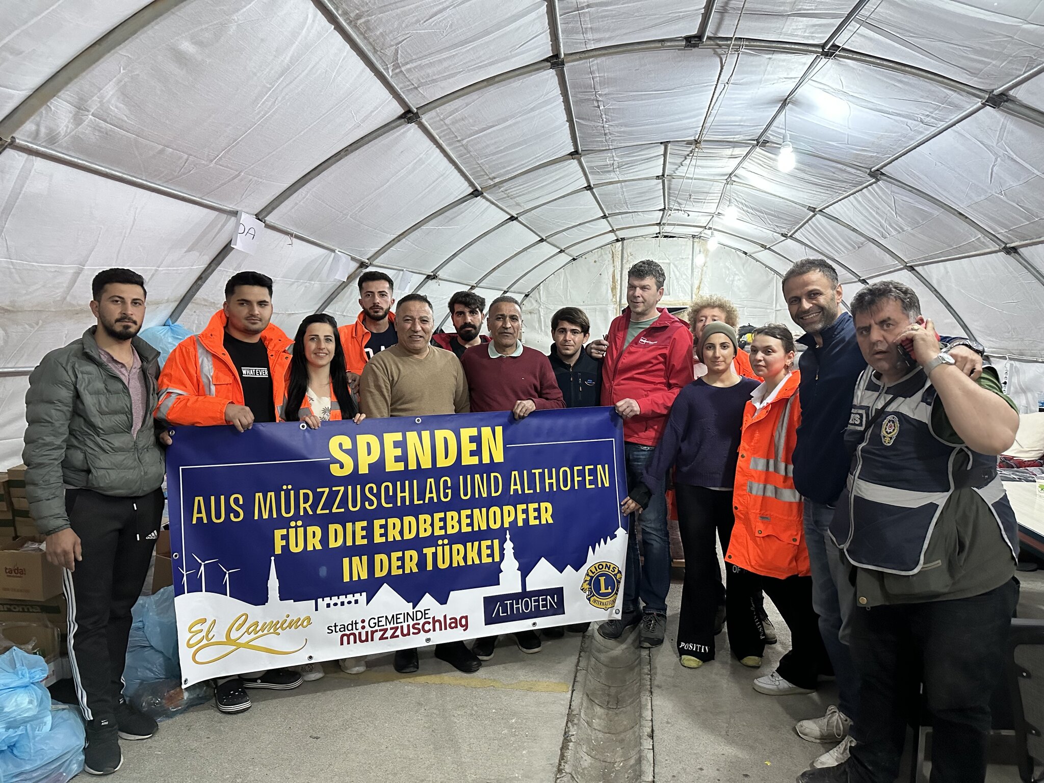 Hilfe an Erdbebenopfer: Mürzzuschlags Spenden in Türkei angekommen ...