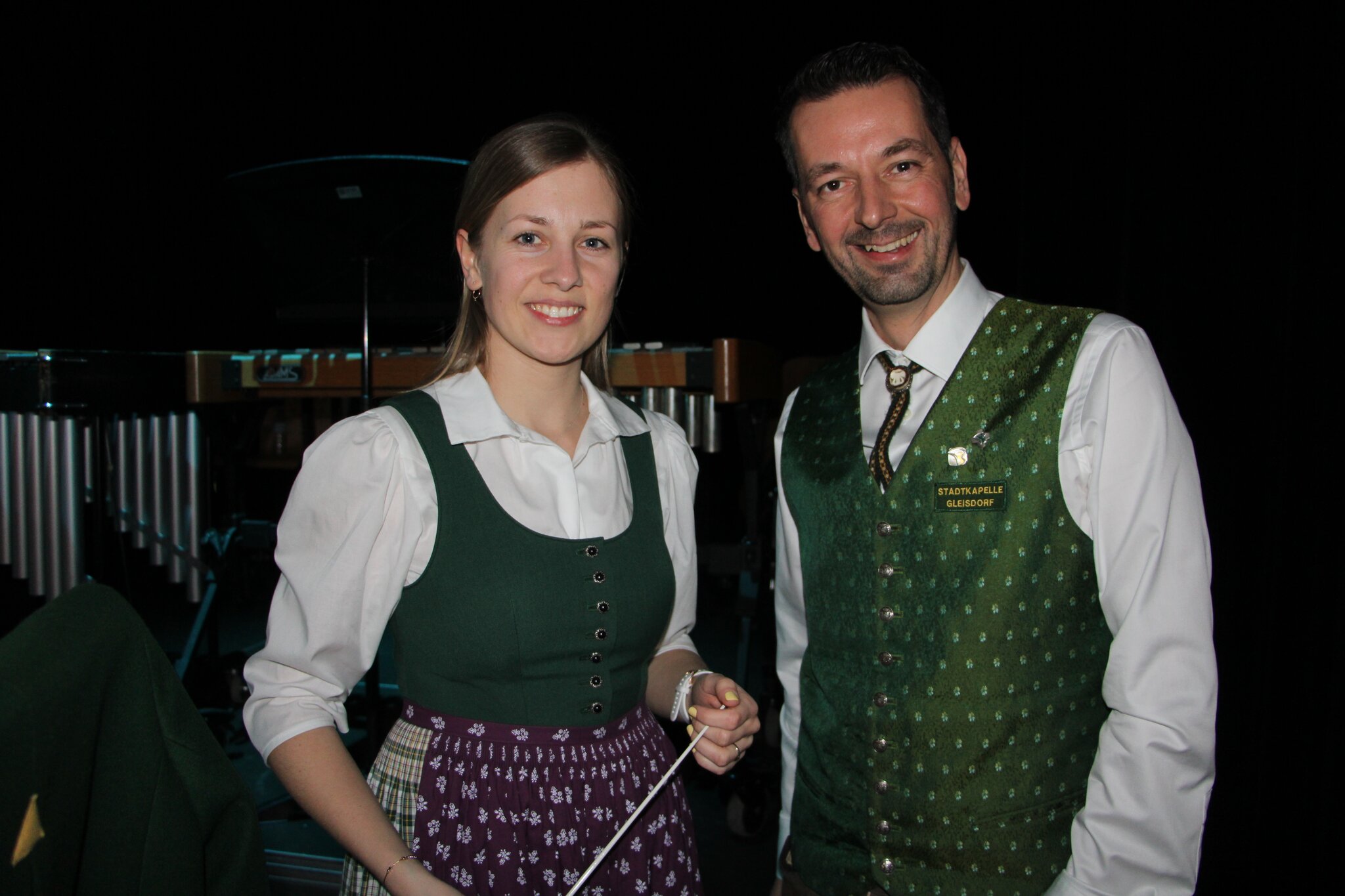 Stadtkapelle Gleisdorf: Yvonne Forcher stellte sich als Dirigentin vor ...