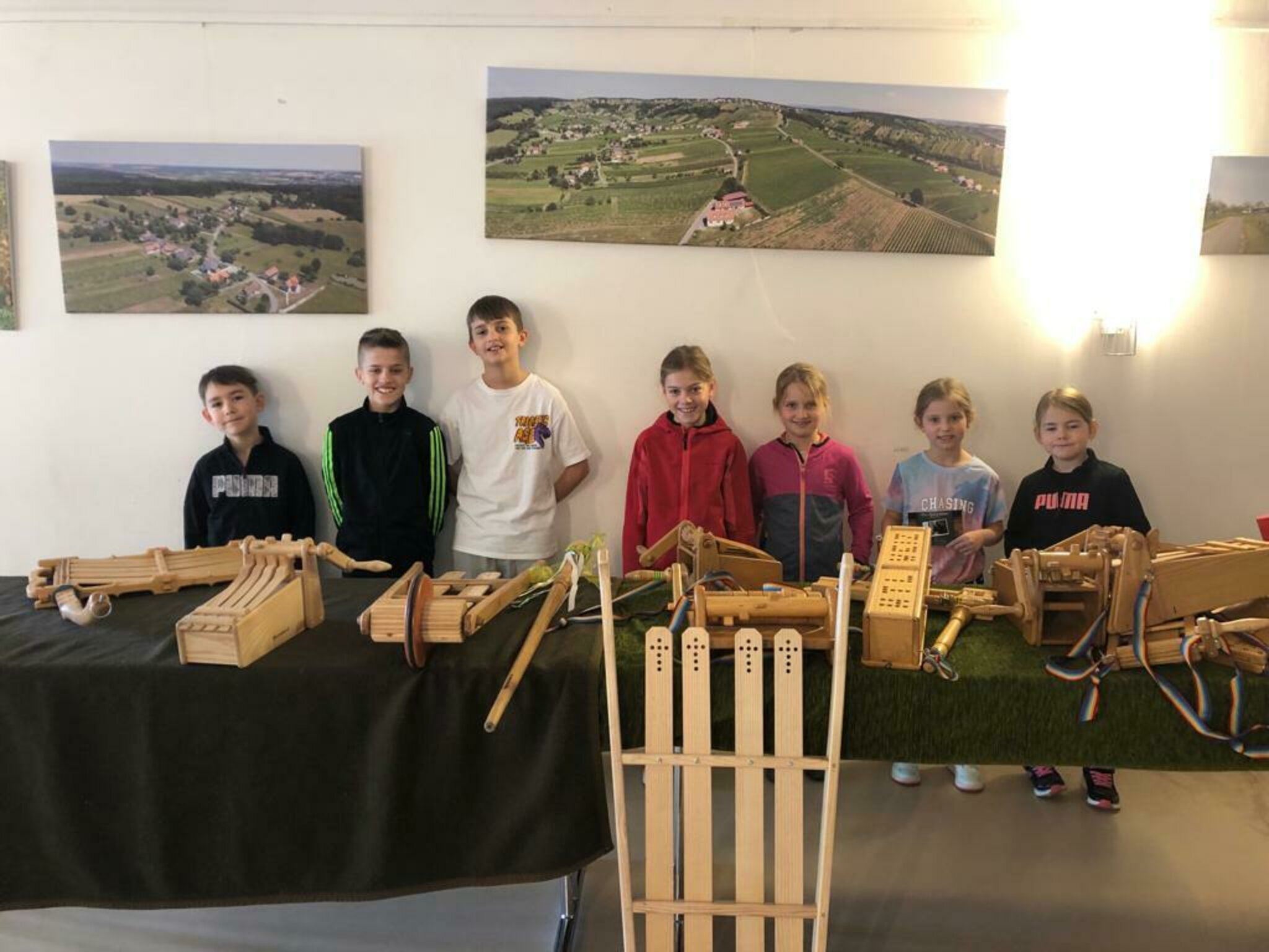 Deutsch Schützen: Kinder bauten ihre eigenen Ratschen im Komm'Zentrum ...