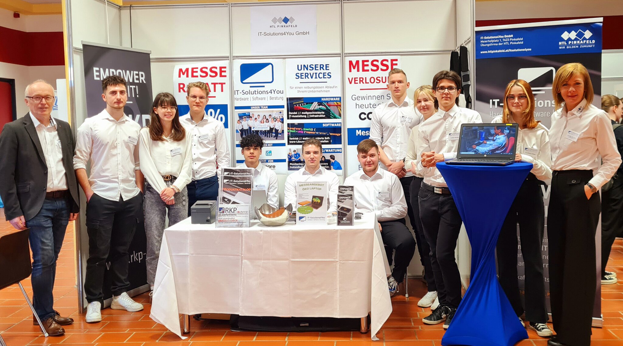 HTL Pinkafeld: Übungsfirmen-Messe mit HTL-Beteiligung - Oberwart