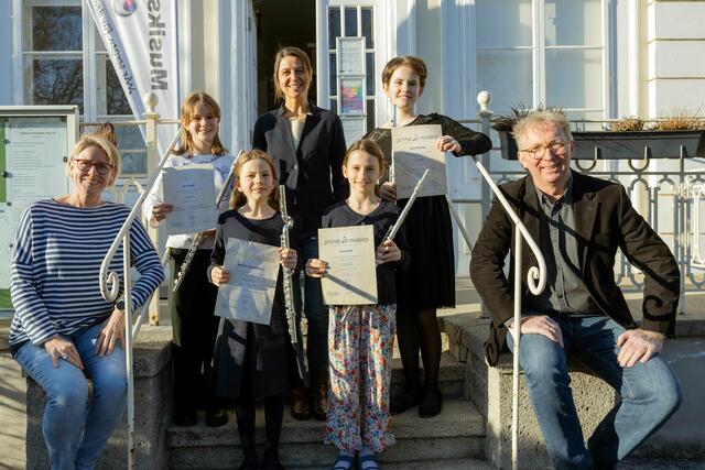 1. Preis: Badener Flötistinnen trumpfen bei „Prima la Musica“ auf - Baden