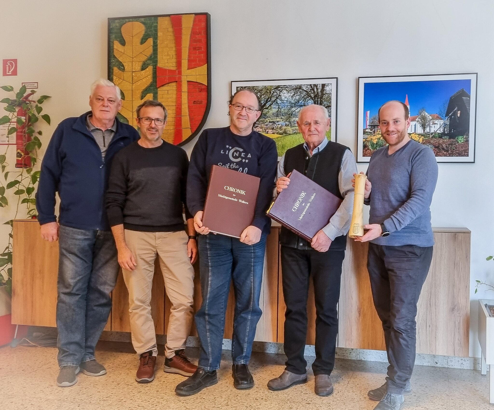 Gemeindechronik: Feierliche Übergabe der Gemeindechronik - Grieskirchen & Eferding