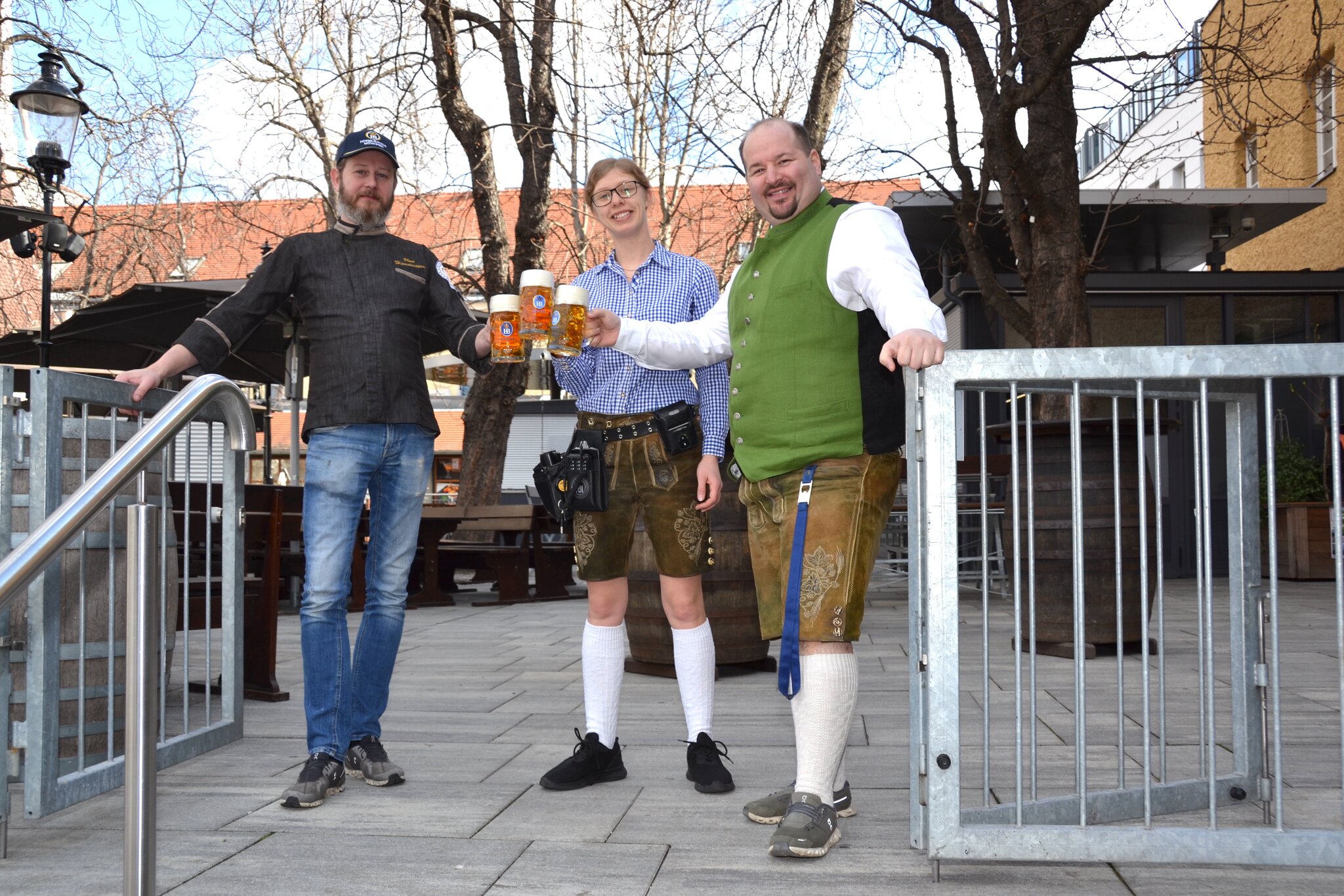 Stadt Krems: Die Biergarten-Saison ist im Hofbräu eröffnet - Krems