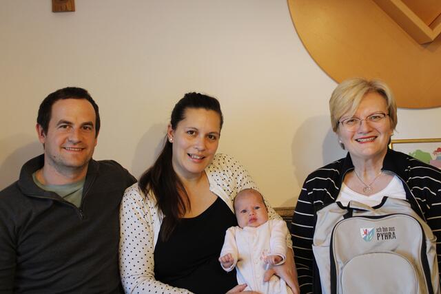 Personalia, Gemeinde Pyhra: Herzlich Willkommen, liebe Hanna Dorner ...