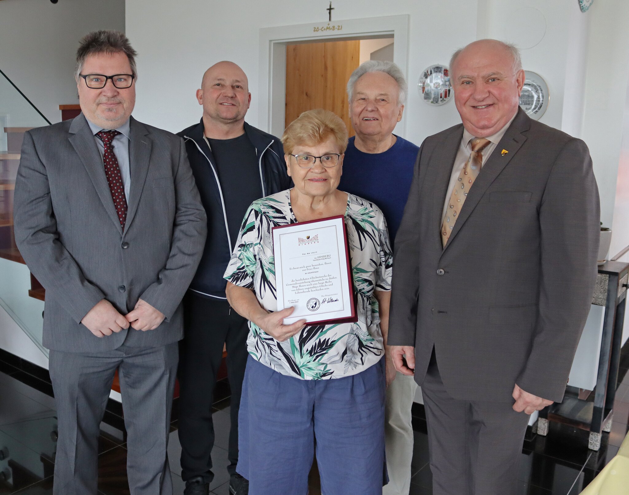 Leute: Ana Lalic aus Himberg feierte Ihren 80 Geburtstag - Schwechat