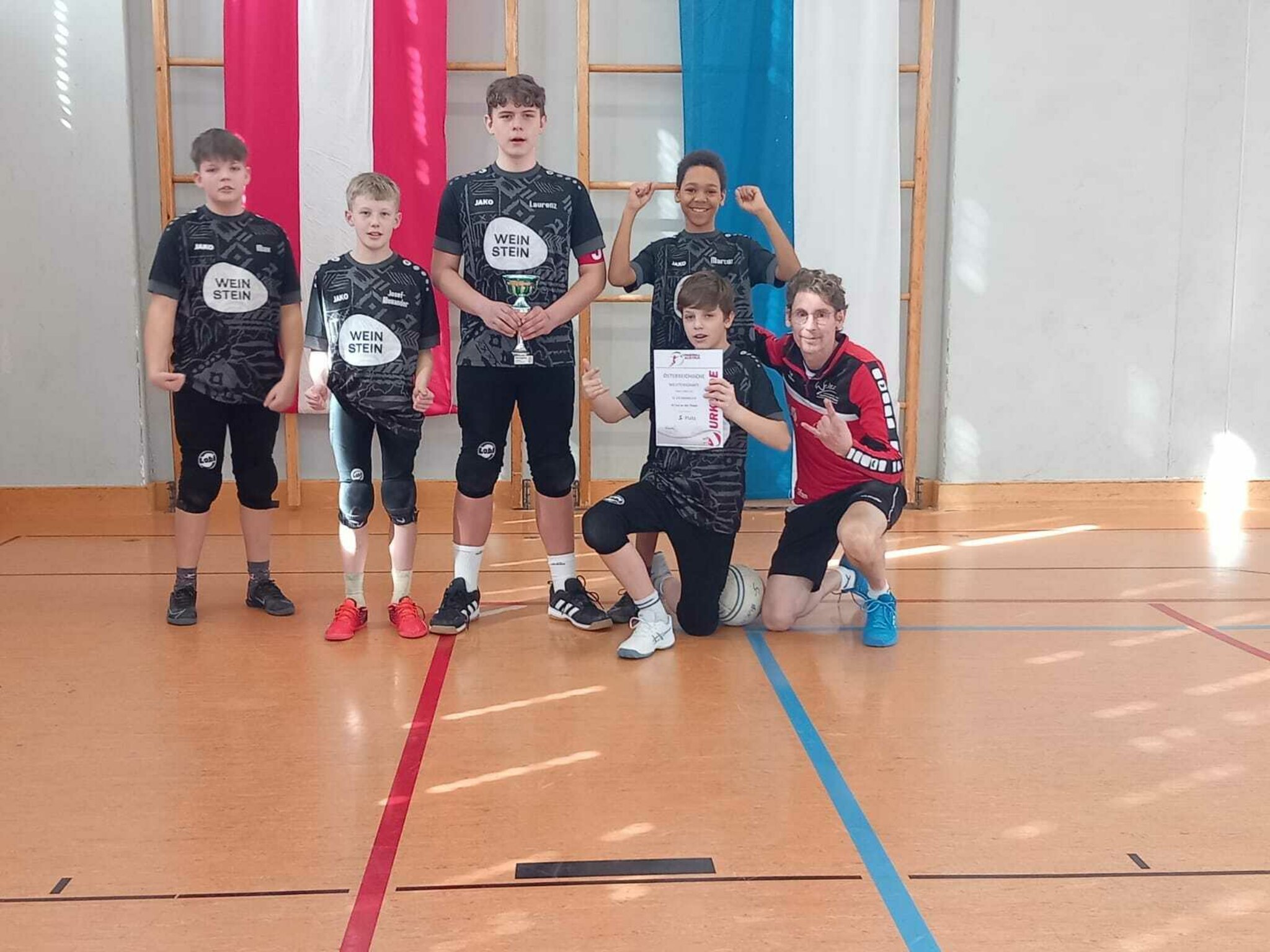 Österreichische Meisterschaften Faustball: Starke Vorstellung der Laaer ...