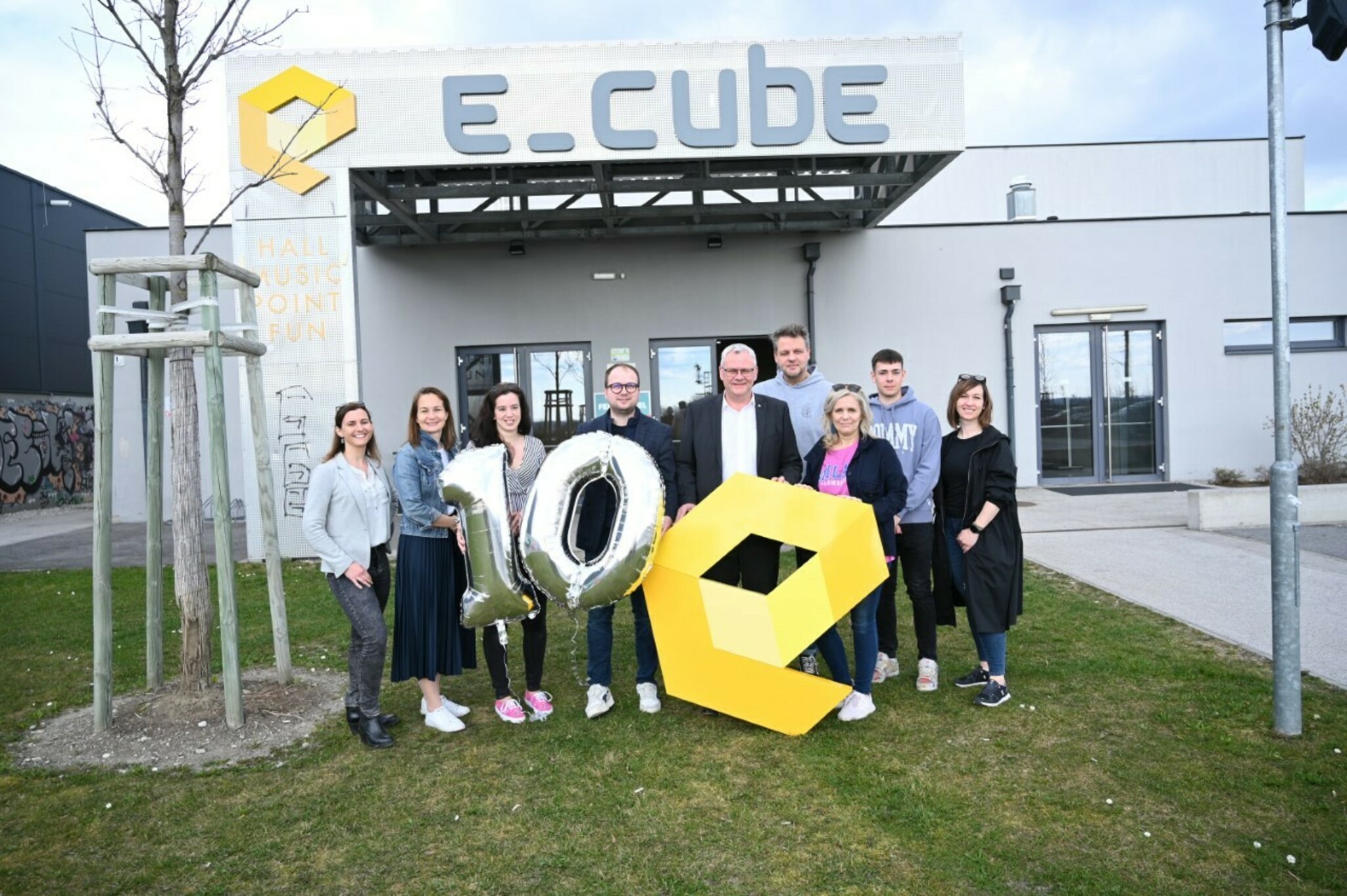 E_Cube Eisenstadt: Zehn Jahre nach Eröffnung wurde Bilanz gezogen ...