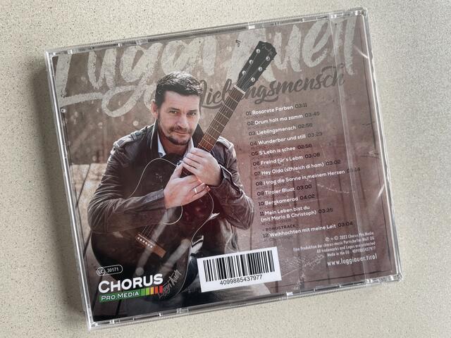 CD Präsentation: Luggi Auer singt für einen guten Zweck - Stubai-Wipptal