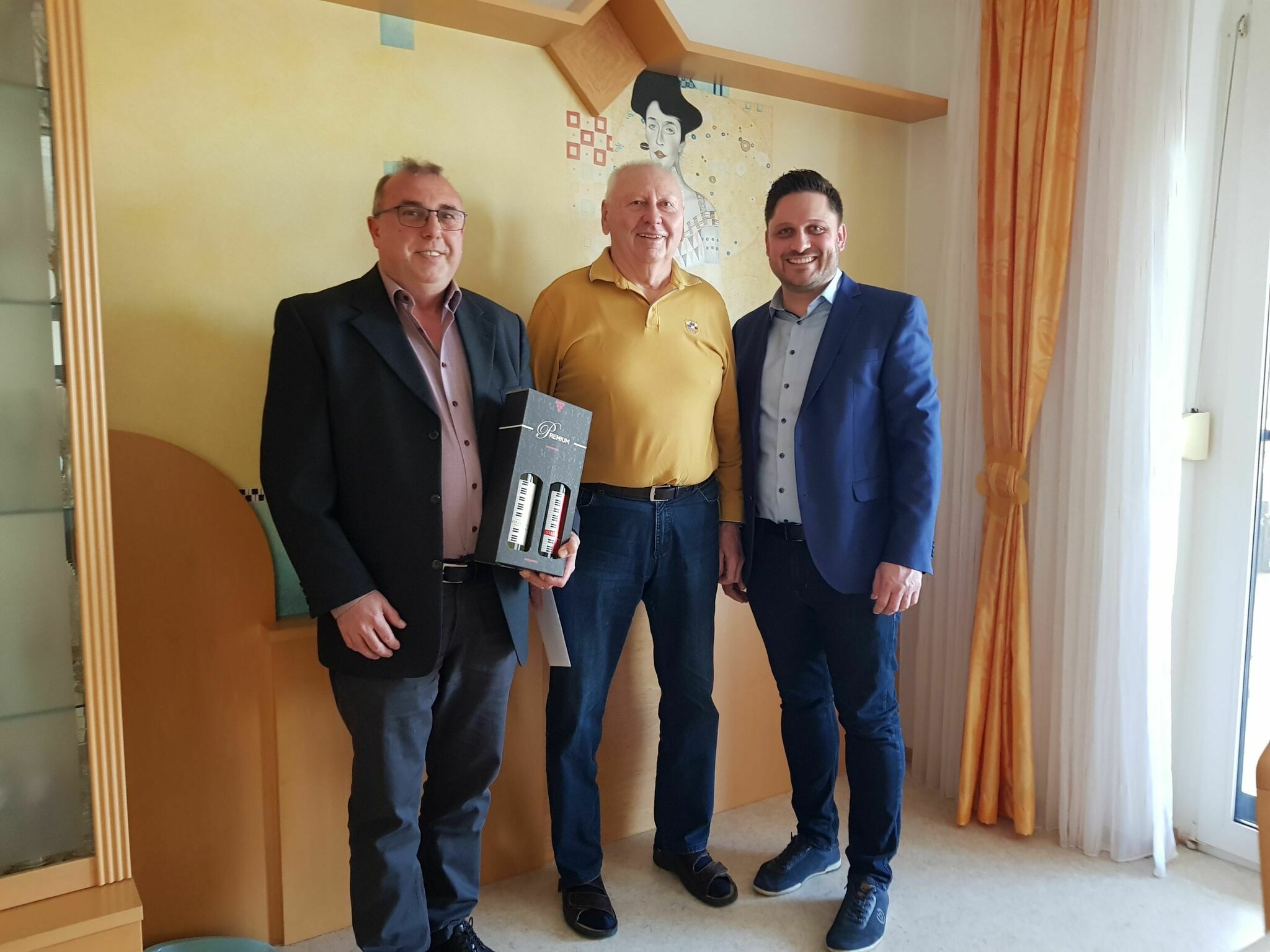 Unterfrauenhaid: 75. Geburtstag von Werner Althofer - Oberpullendorf