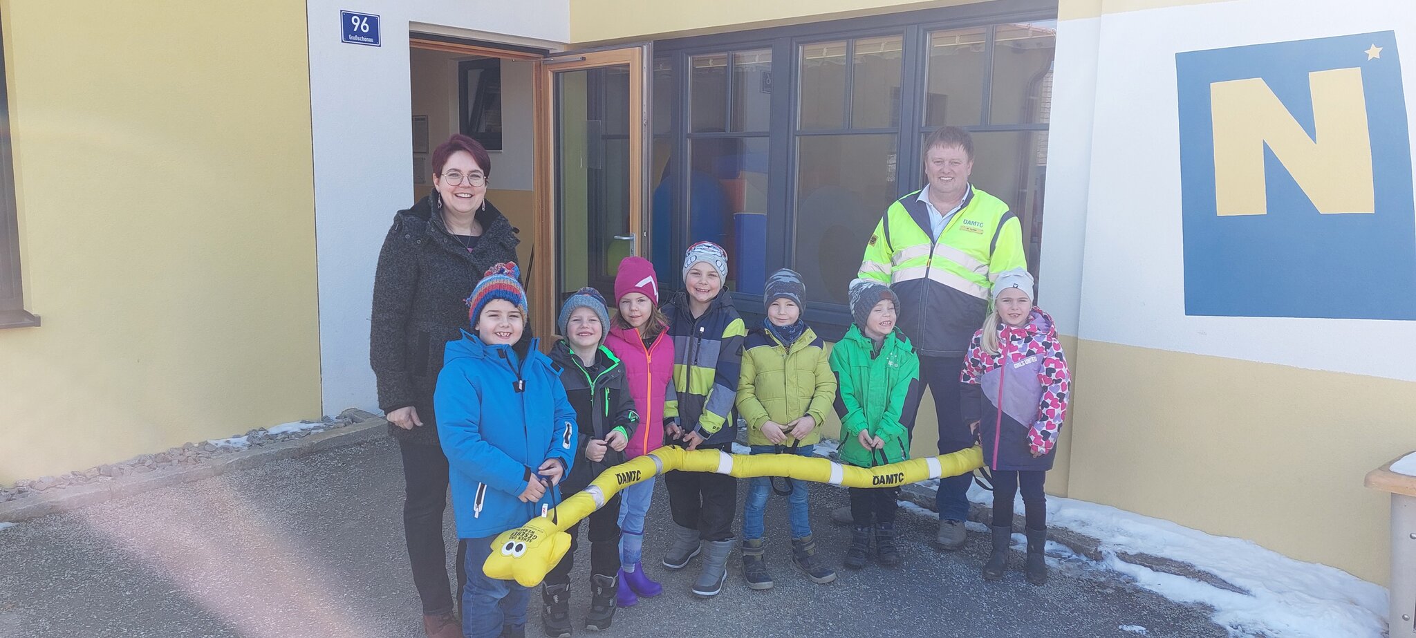 Mehr Verkehrssicherheit: "Spazierraupen" für den Kindergarten in ...