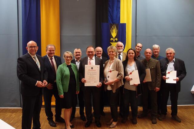 Dankesfeier: Gastern ehrt verdiente Funktionäre und Mitarbeiter - Waidhofen/Thaya