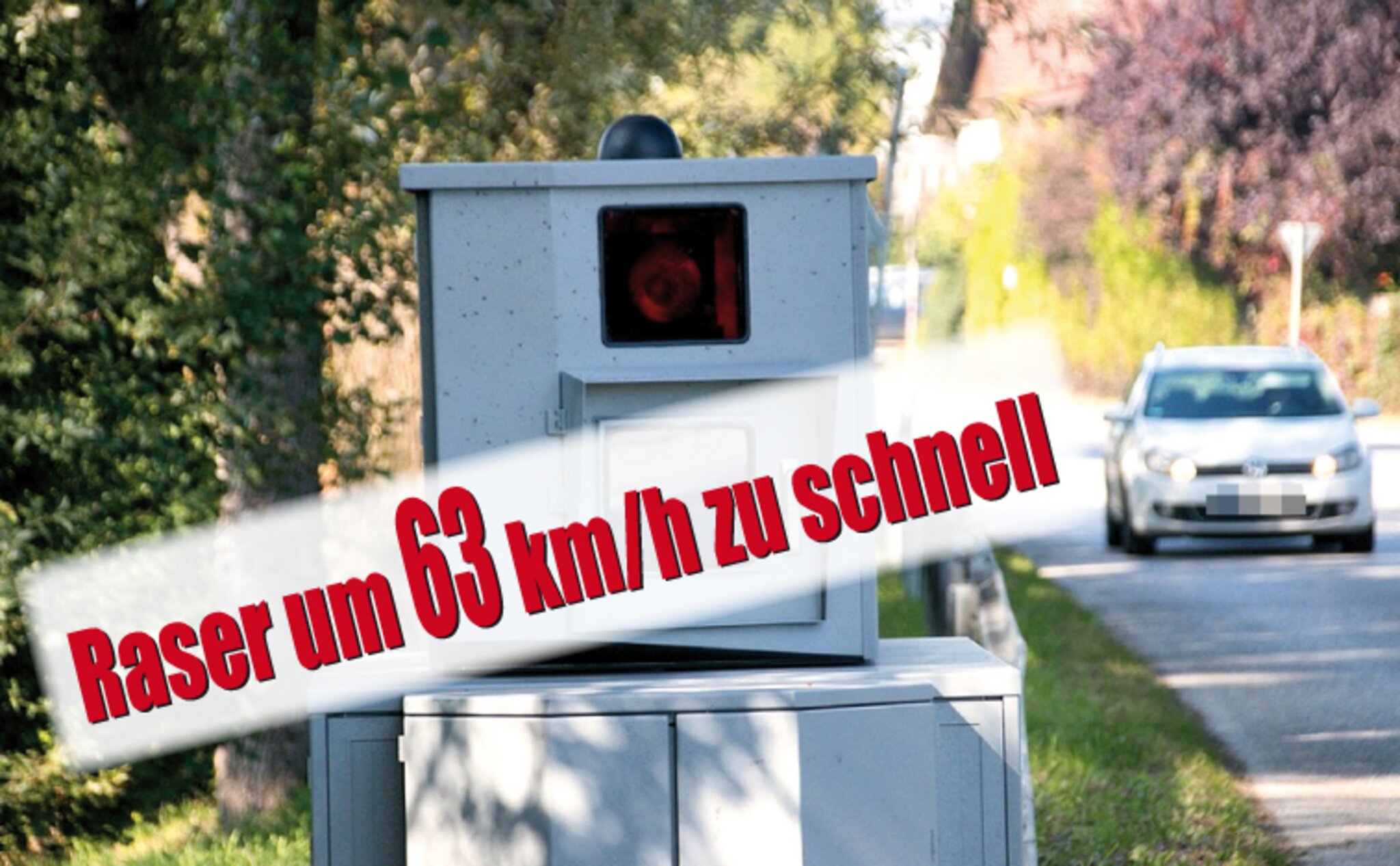 Auf der A4 in Nickelsdorf: Tempobolzer raste mit 123 km/h durch 60er ...