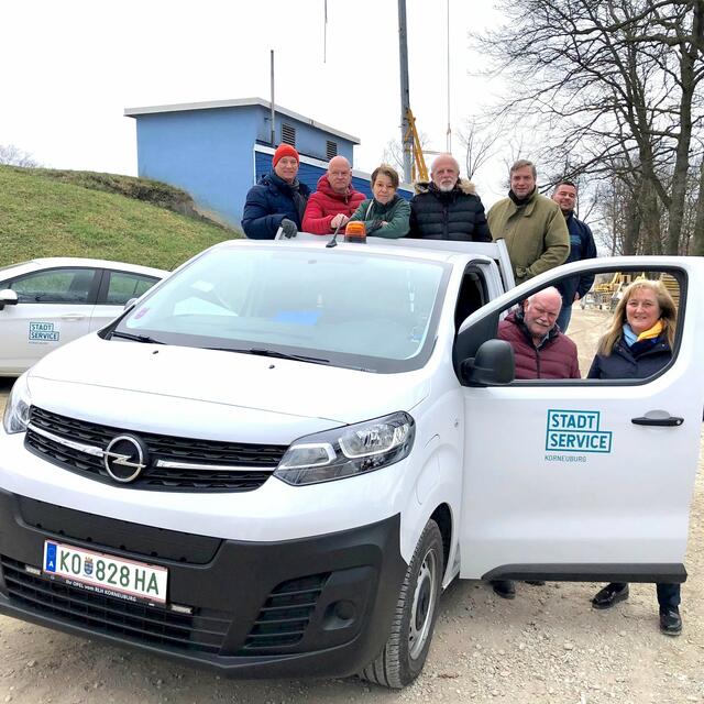 Stadtservice Korneruburg: Autoflotte steht unter Strom - Korneuburg