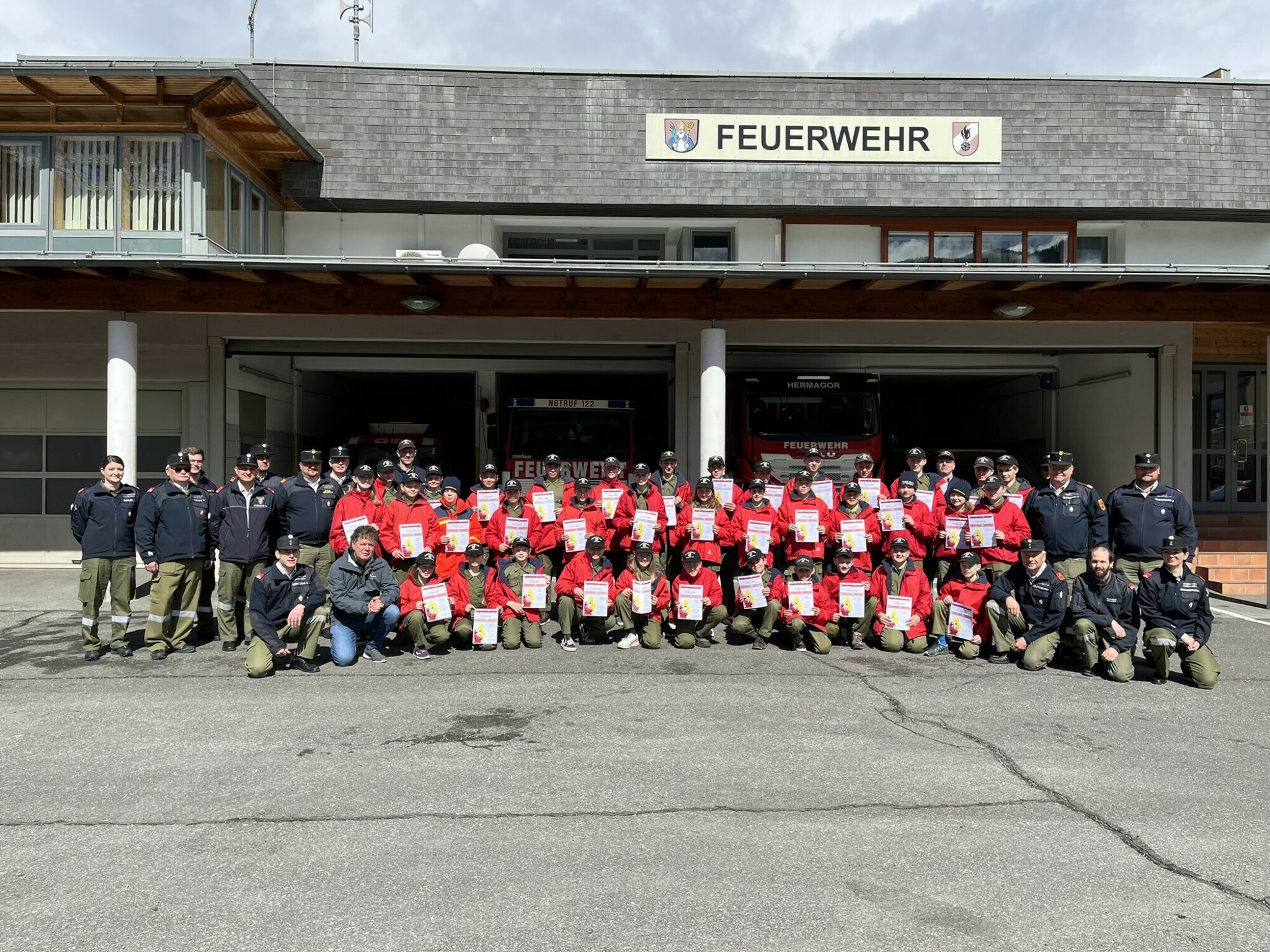 FF Hermagor: Erfolgreicher Wissenstest für die jungen Florianis - Gailtal