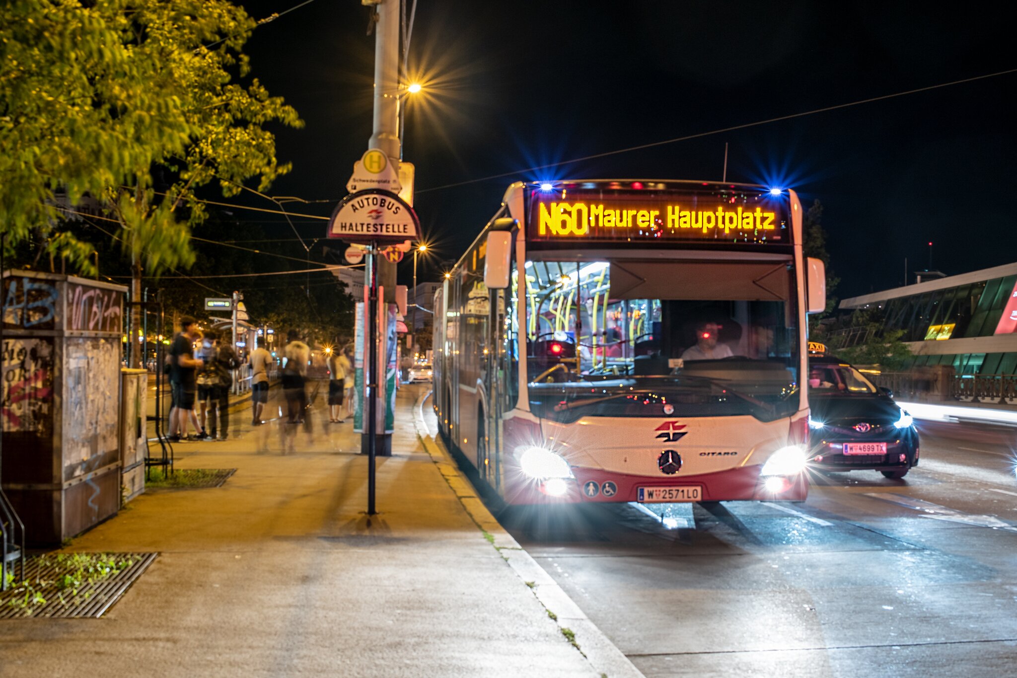 Wiener Linien: Der Nachtbus N61 fährt jetzt auch nach Kalksburg - Liesing