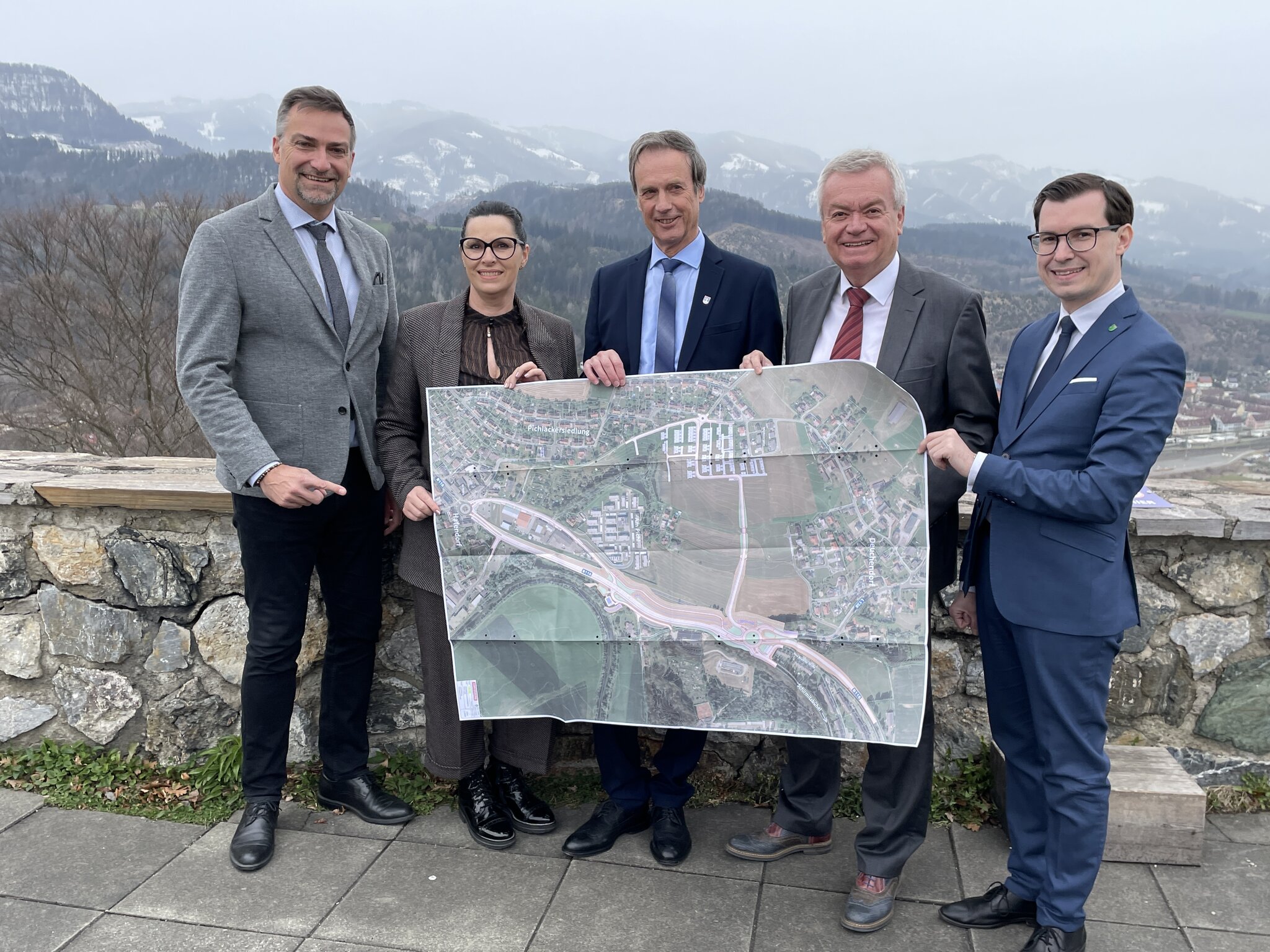 Stadt Kapfenberg: Die B116 und die L138 werden bald zusammengeführt - Bruck an der Mur