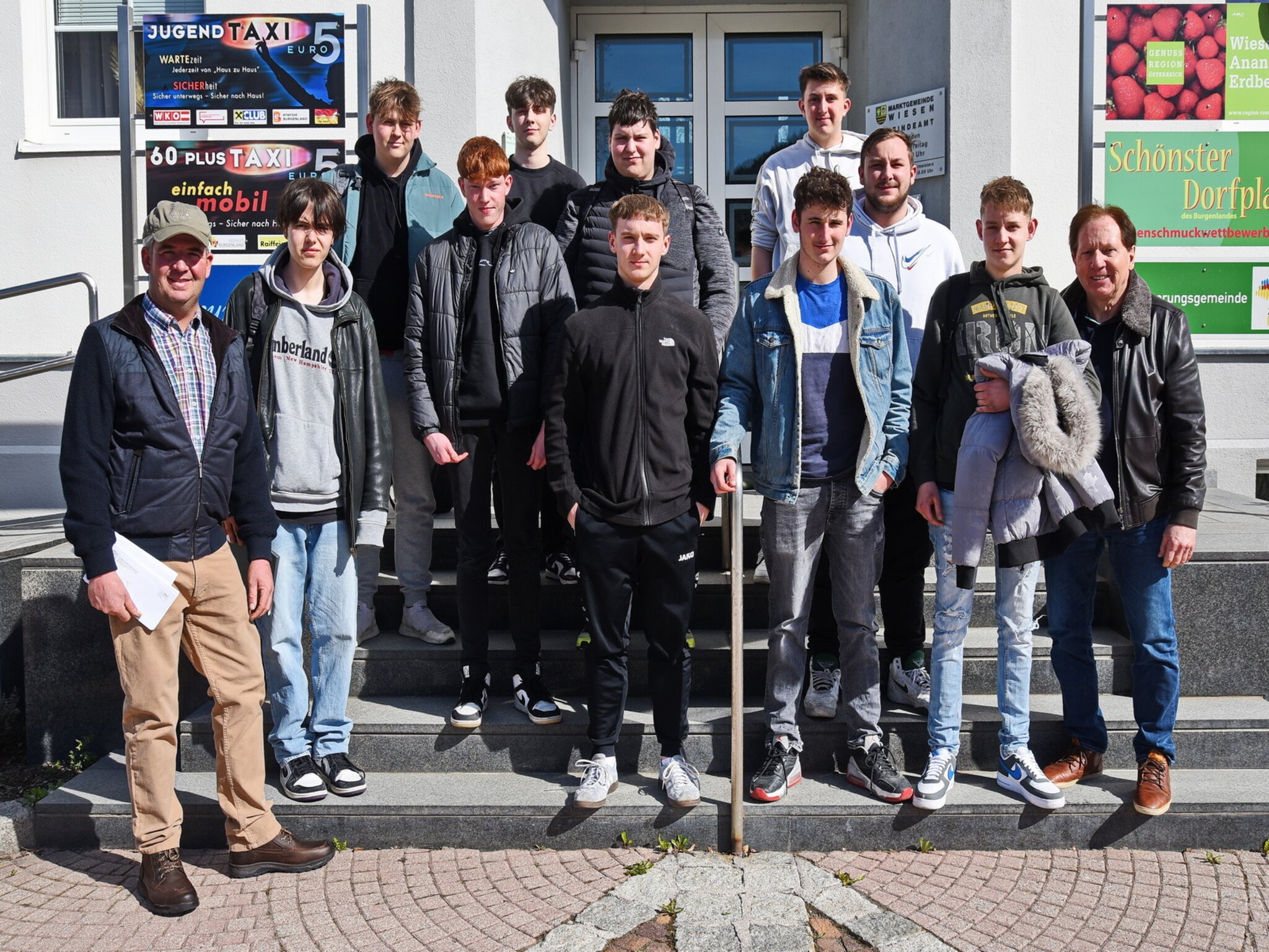 Marktgemeinde Wiesen: 14 Wiesner stellten sich der Musterung in Wien ...