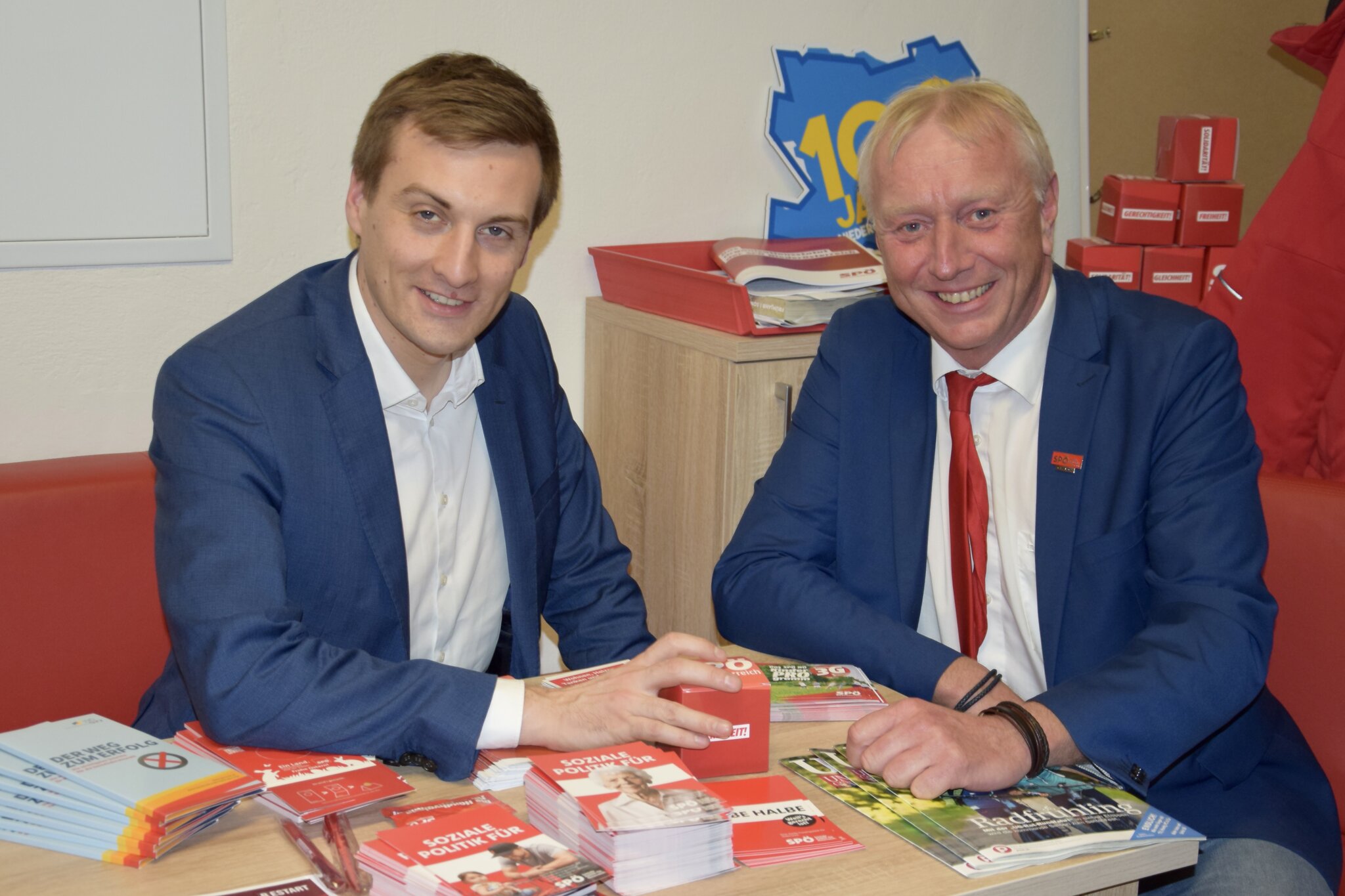 Besuch in Gmünd: Sven Hergovich: "Viele Regionen wurden vernachlässigt ...