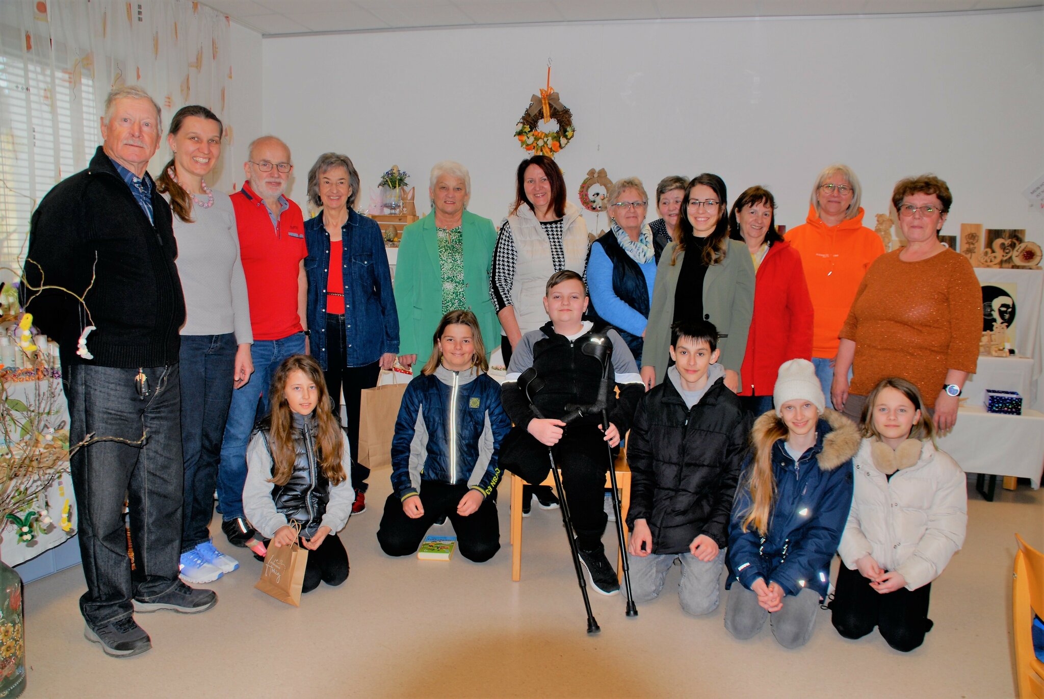 Markt Hartmannsdorf: Pöllauer Ostermarkt mit Spendenübergabe an Marc ...