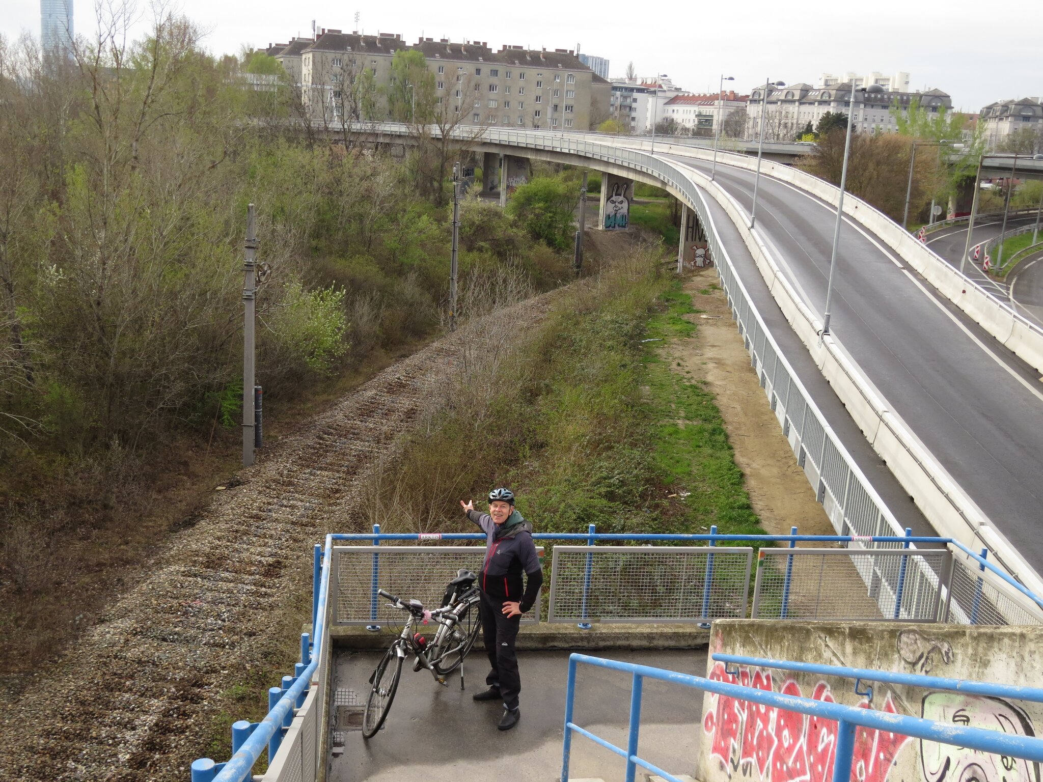 Planungen laufen: Nordwestbahn als neuer Rad-Highway in der Brigittenau ...