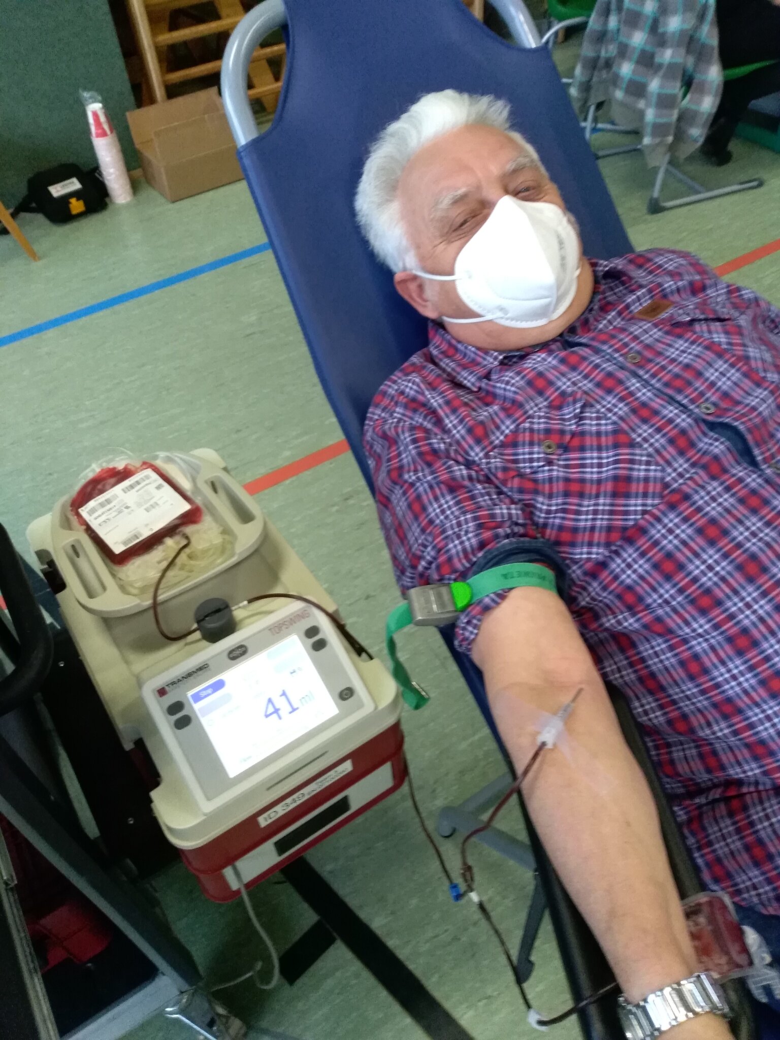 Spender seit 1974: Auerbacher spendete über 45 Liter Blut - Braunau