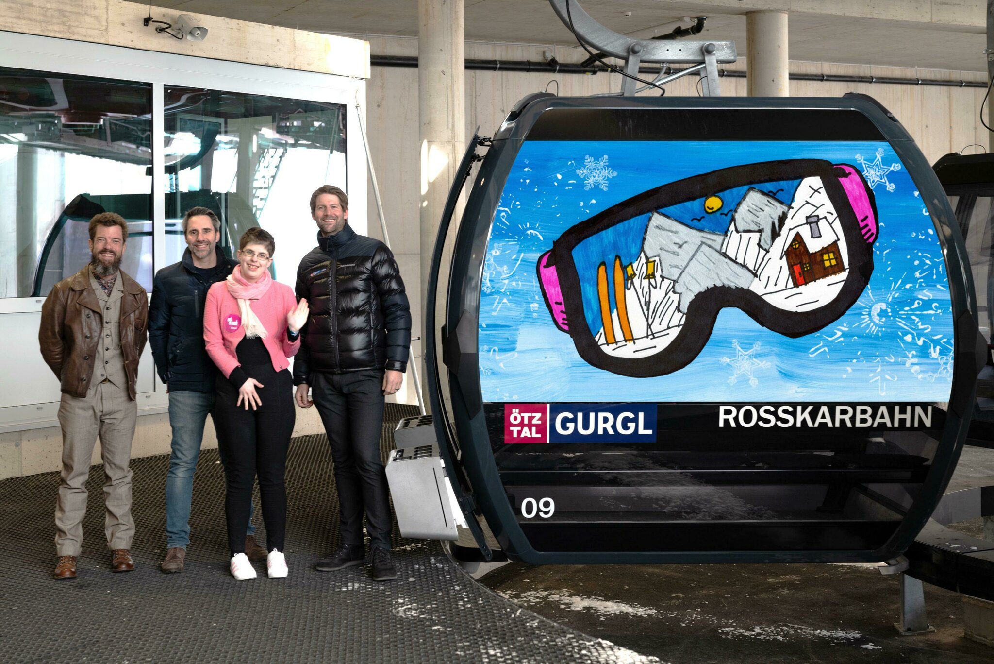 VOI fesch Kunstpreis: Gondeln mit Inklusionspotenzial in Obergurgl - Imst