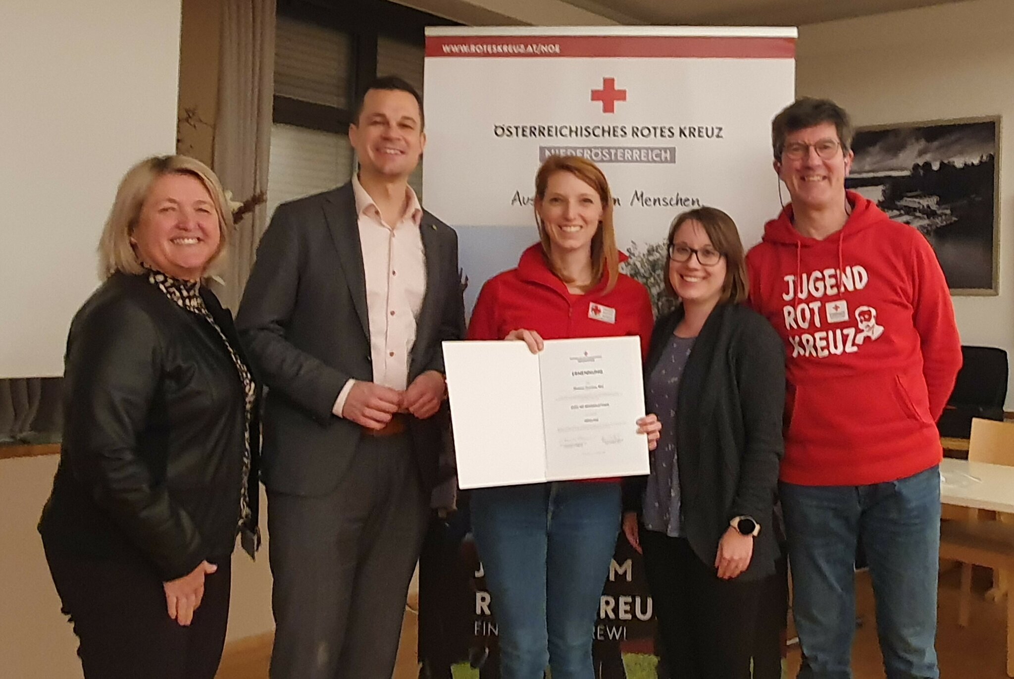 Übergabe: Neue Leitung für Mödlinger Jugendrotkreuz - Mödling