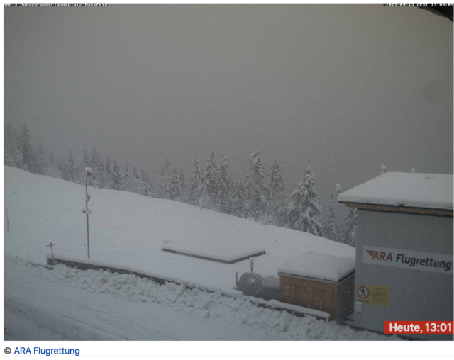 Schneefall im April: Vor allem in Oberkärnten schneit es kräftig - Kärnten