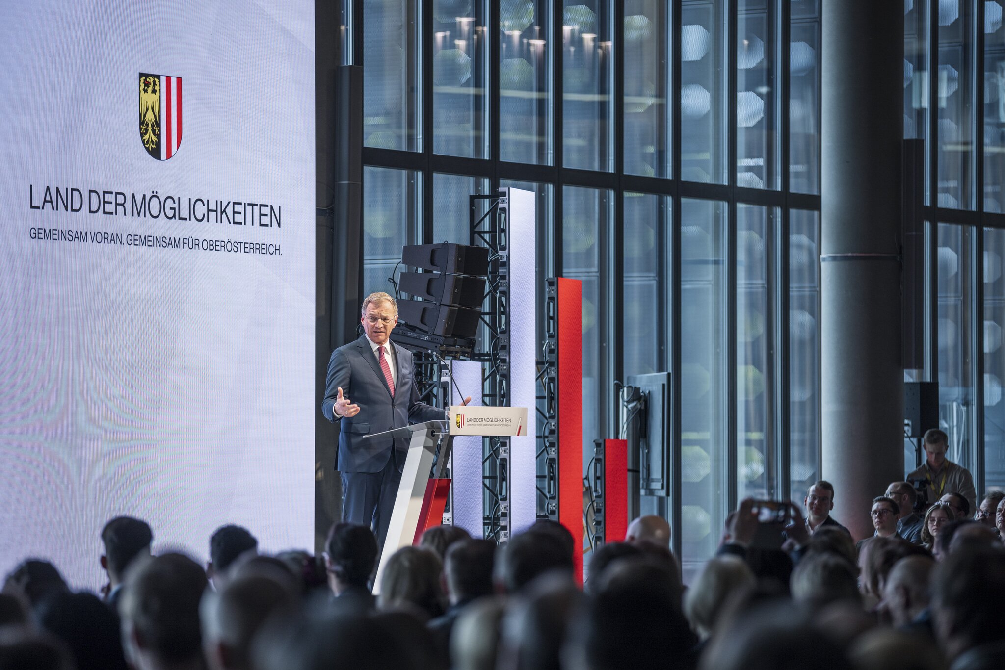 "Land der Möglichkeiten"-Event: Landeshauptmann Stelzer: "Wirtschaft ...