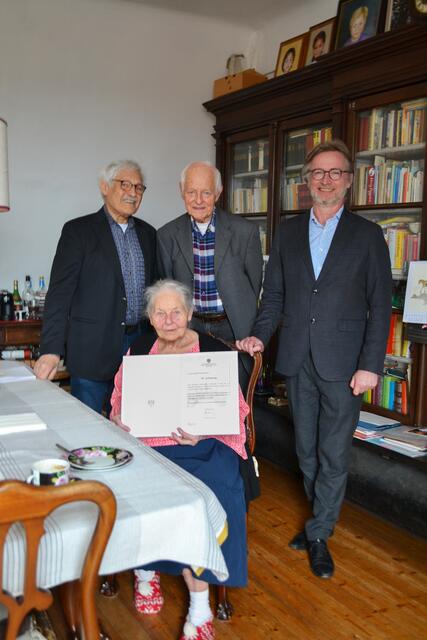 Elisabeth Sommer: Zwei (Ex-)Bezirksvorsteher und ein 90. Geburtstag ...