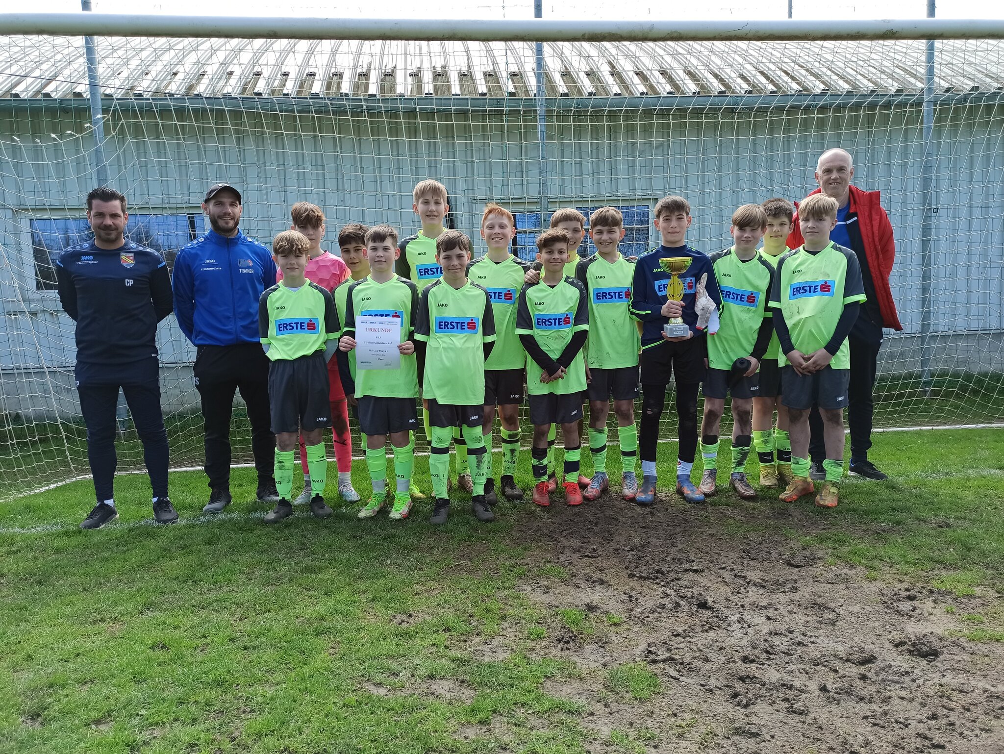 Fussball Schülerliga: Laas U 13 wird Bezirksmeister - Mistelbach