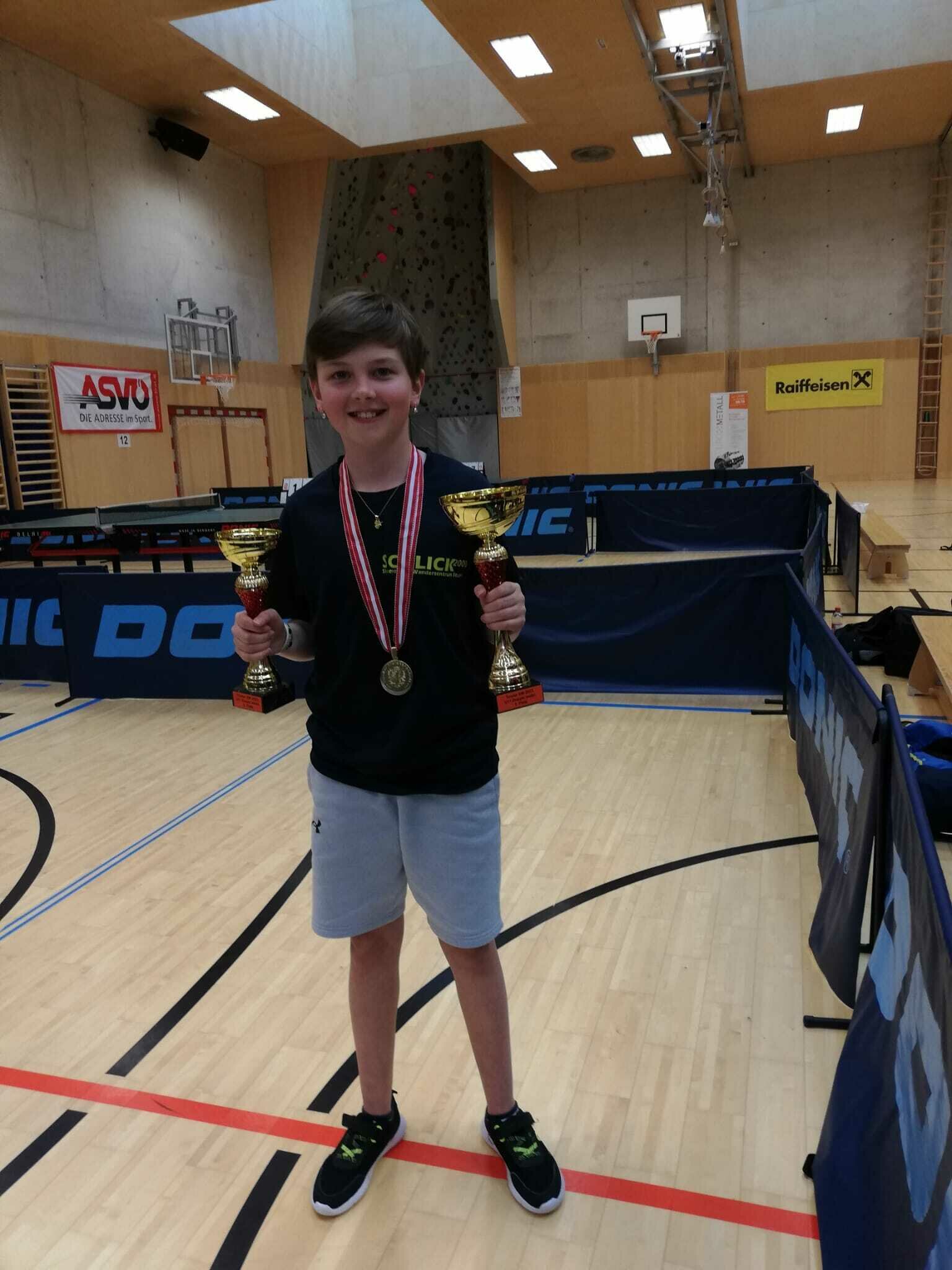 Tischtennissport: 1x Gold und 1x Silber für Emma Lanegger bei den ...