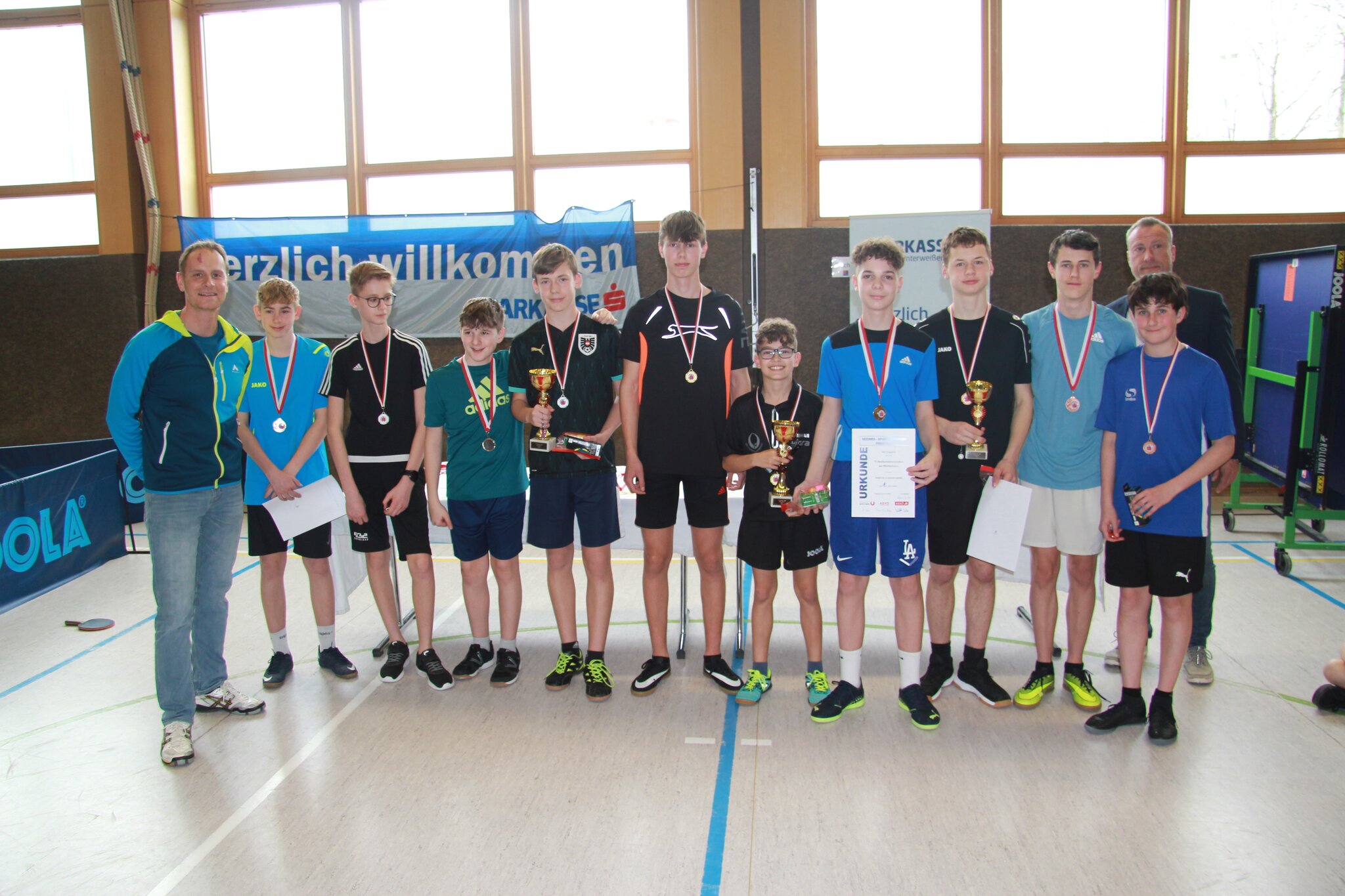 Tischtennis-Schulmeisterschaft: Siege für Tragwein, St. Leonhard und ...