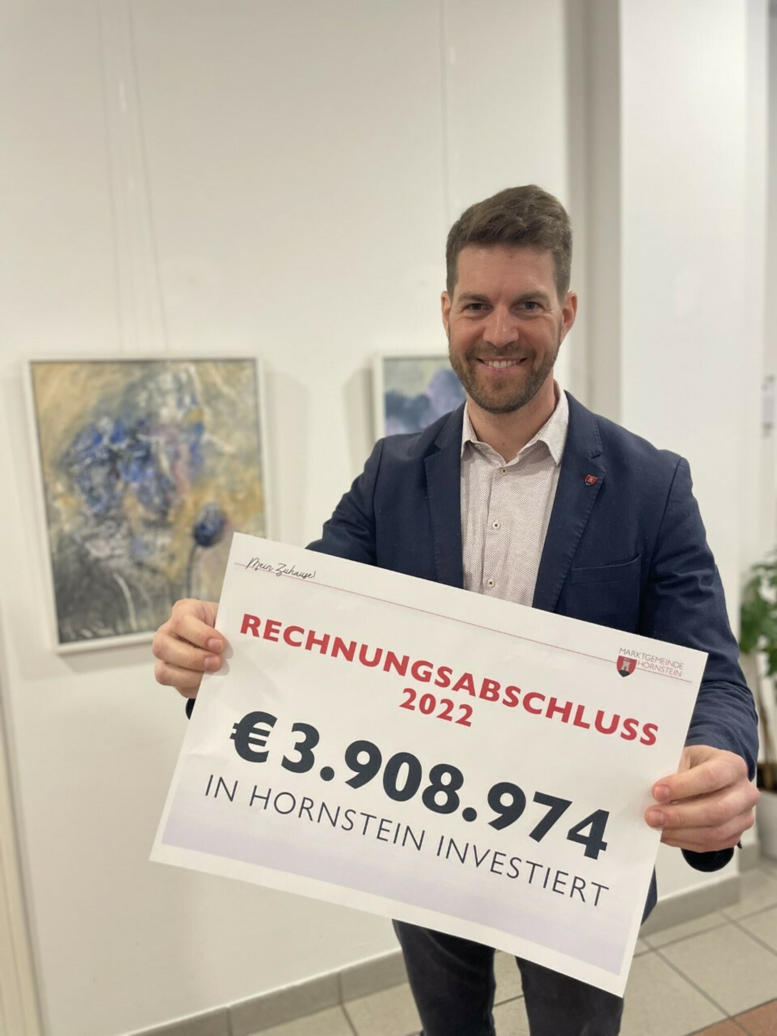 Rechnungsabschluss 2022: Gemeinde Hornstein investierte 3,9 Millionen ...