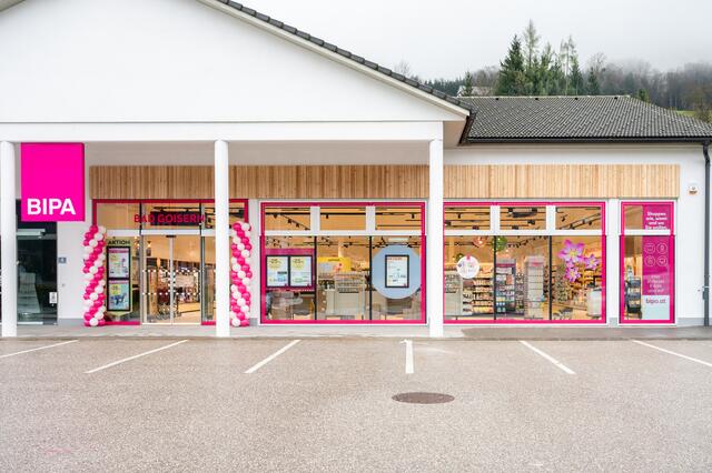 Neues Shop-Design: Bipa-Filiale in Bad Goisern eröffnet - Salzkammergut