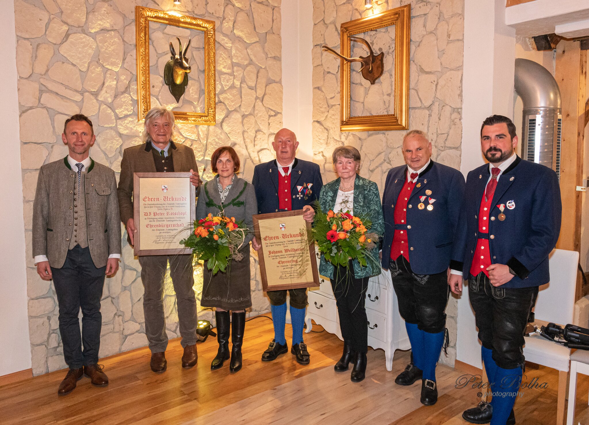 Ramingstein: Verleihung von Ehrenbürgerschaft und Ehrenring - Lungau