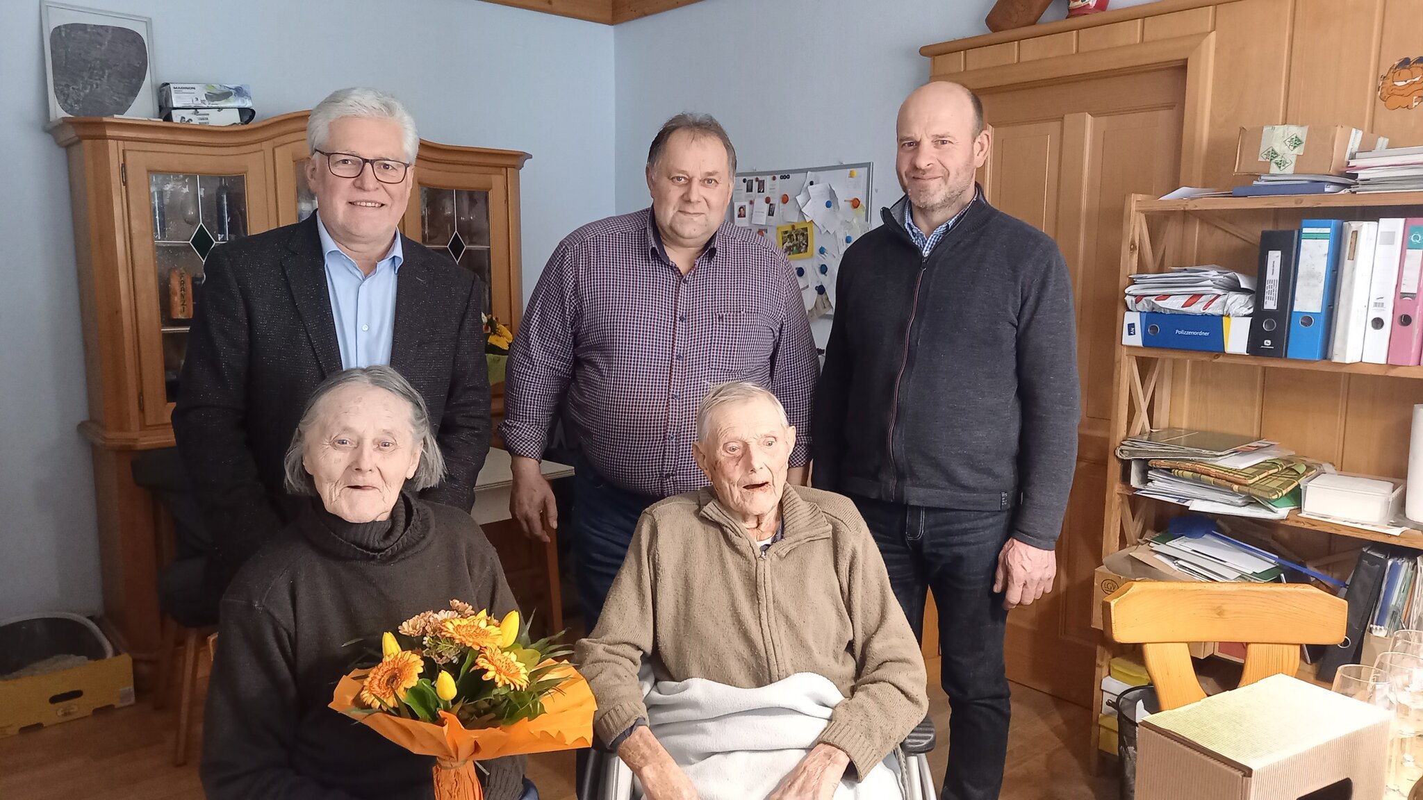 Diamantene Hochzeit: Ehepaar Franz und Helene Schleinzer - Hollabrunn
