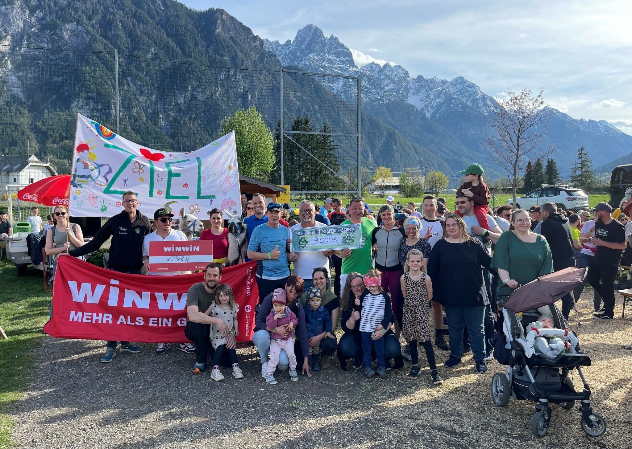 EH Turtles: 3.350 Euro für das Rehazentrum Ederhof - Osttirol
