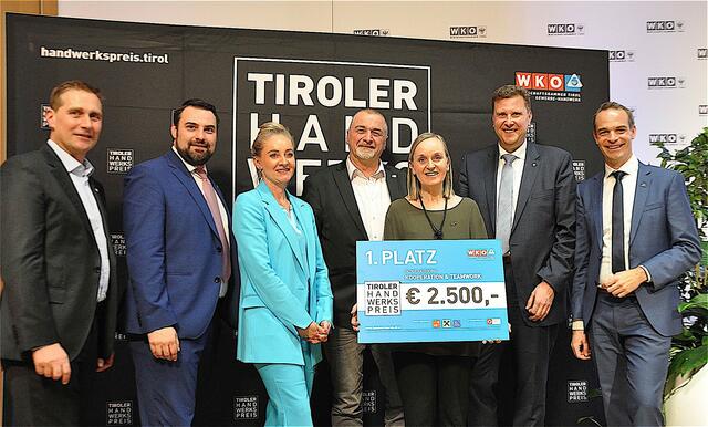 1. Tiroler Handwerkspreis: Netzwerk Handwerk wurde ausgezeichnet ...