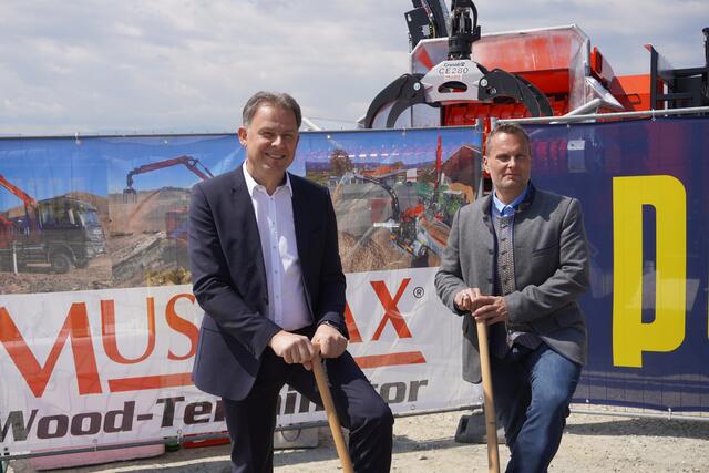 Spatenstich: Neue Mus-Max-Firmenzentrale entsteht in Wettmannstätten ...